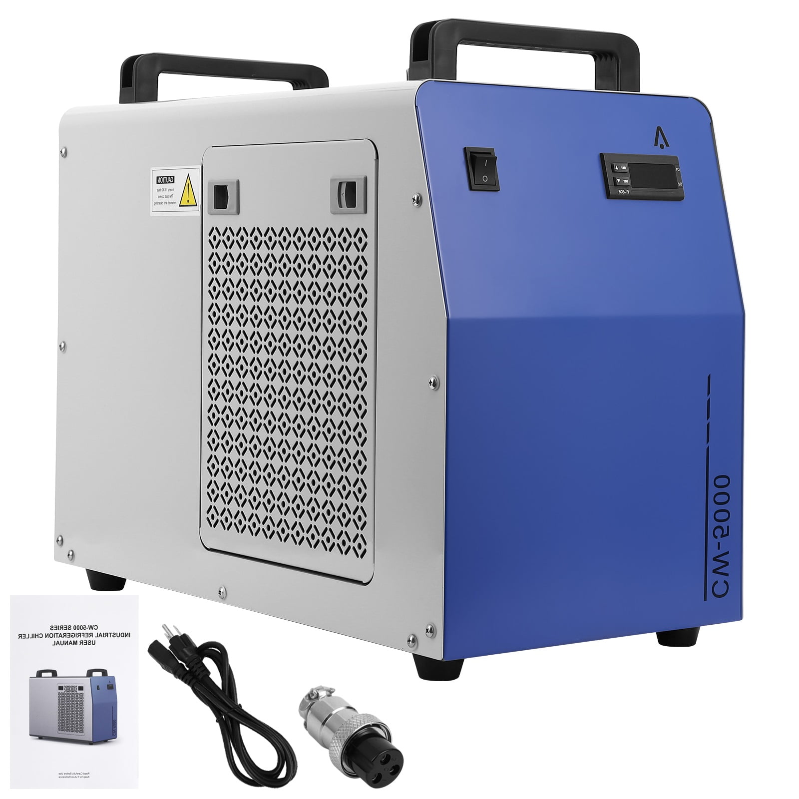 Industrial Water Chiller, 7L Industrial Water Cooling Chiller, 2.64GPM ...
