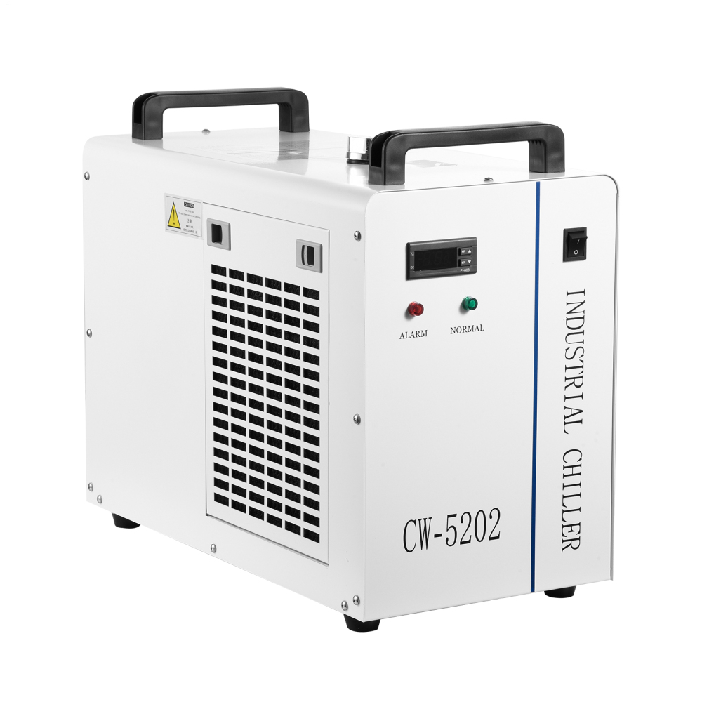 Industrial Water Chiller Water Cooling System with 2 Inlets Outlets 7L ...