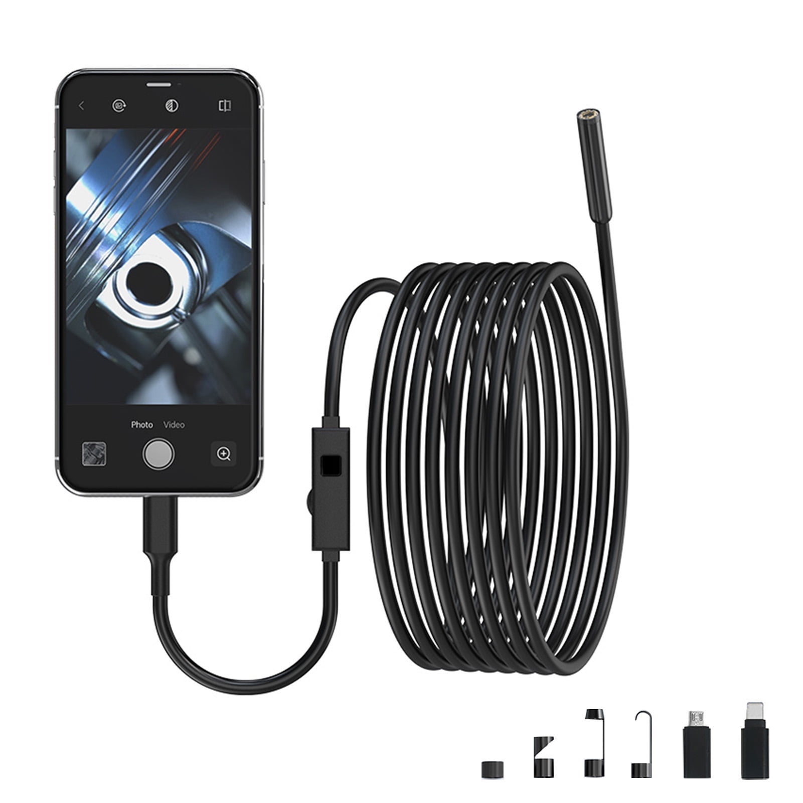 Industrial ,Waterproof Borescope With Snake Camera Ip67 Waterproof With ...