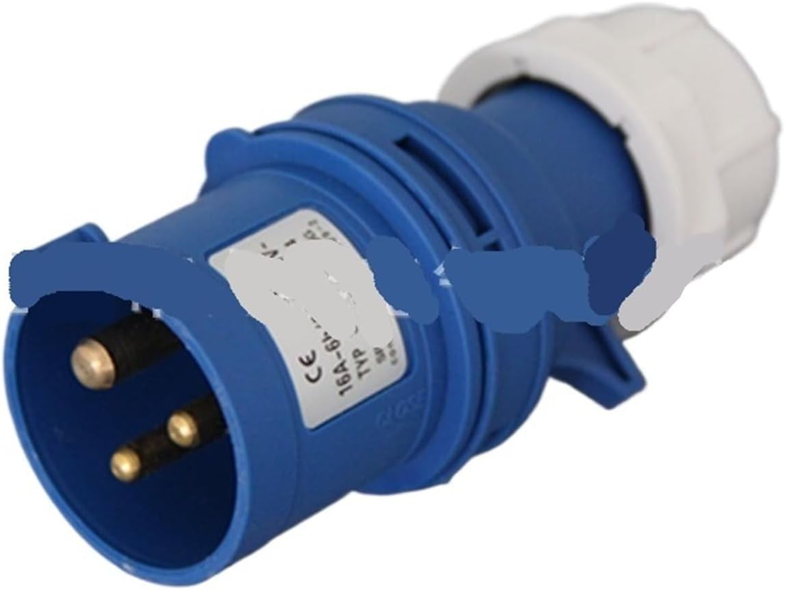 Industrial Waterproof Plug 16A/IP44/220V SFN-013 - Walmart.com