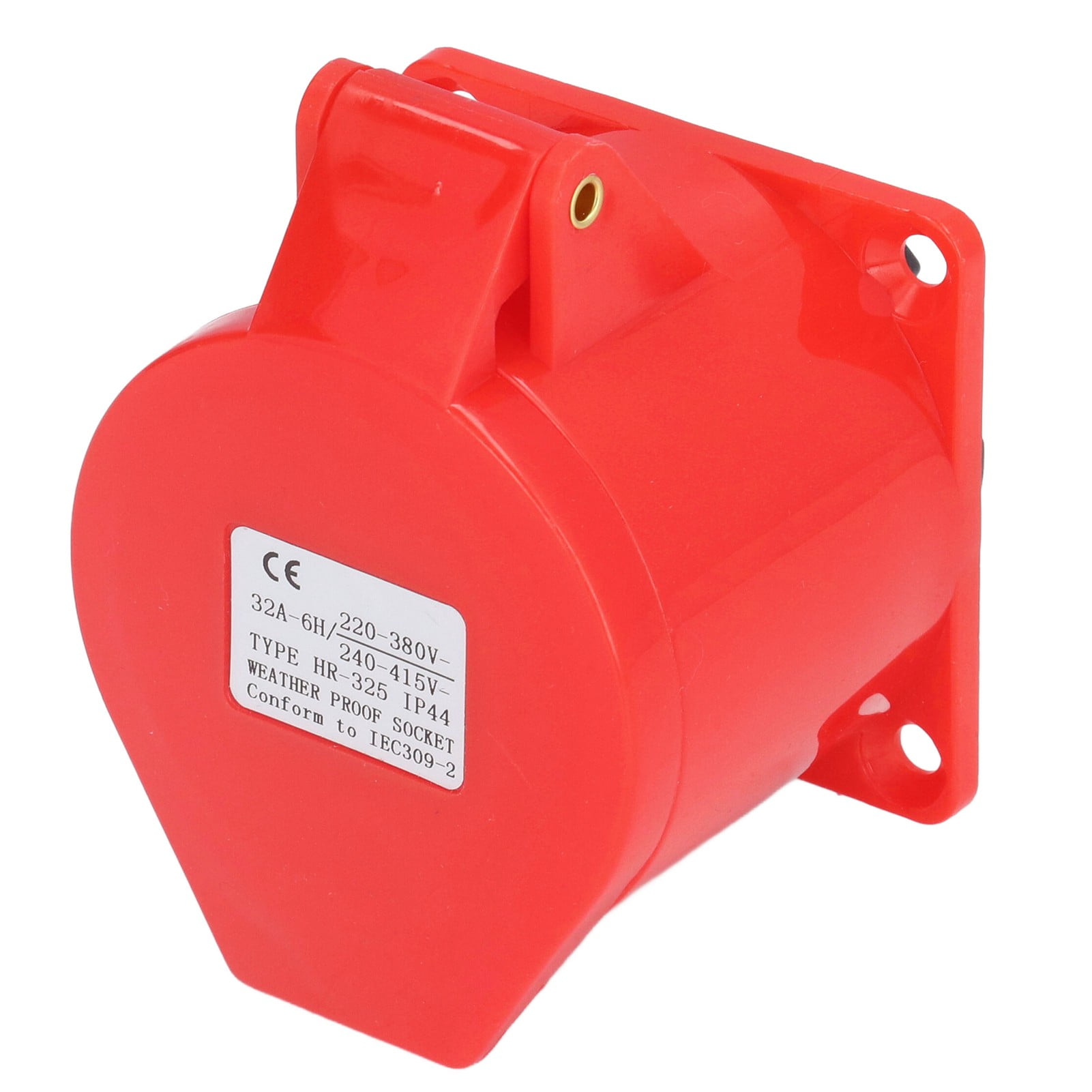 Industrial Waterproof Socket Connector, IP44 Rated, Concealed Power ...