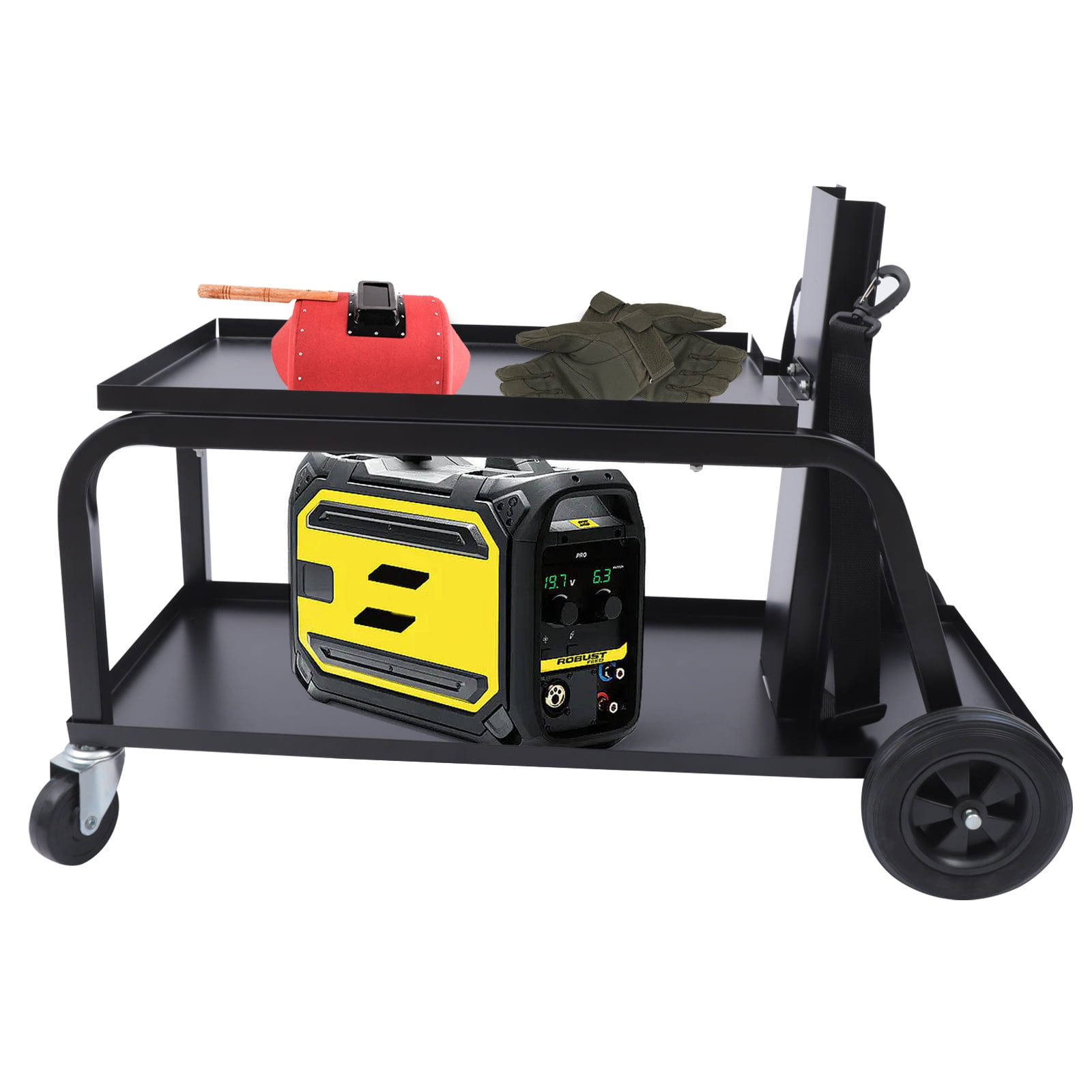 Industrial Welding Cart with Large Capacity, 110lbs Weight Capacity ...