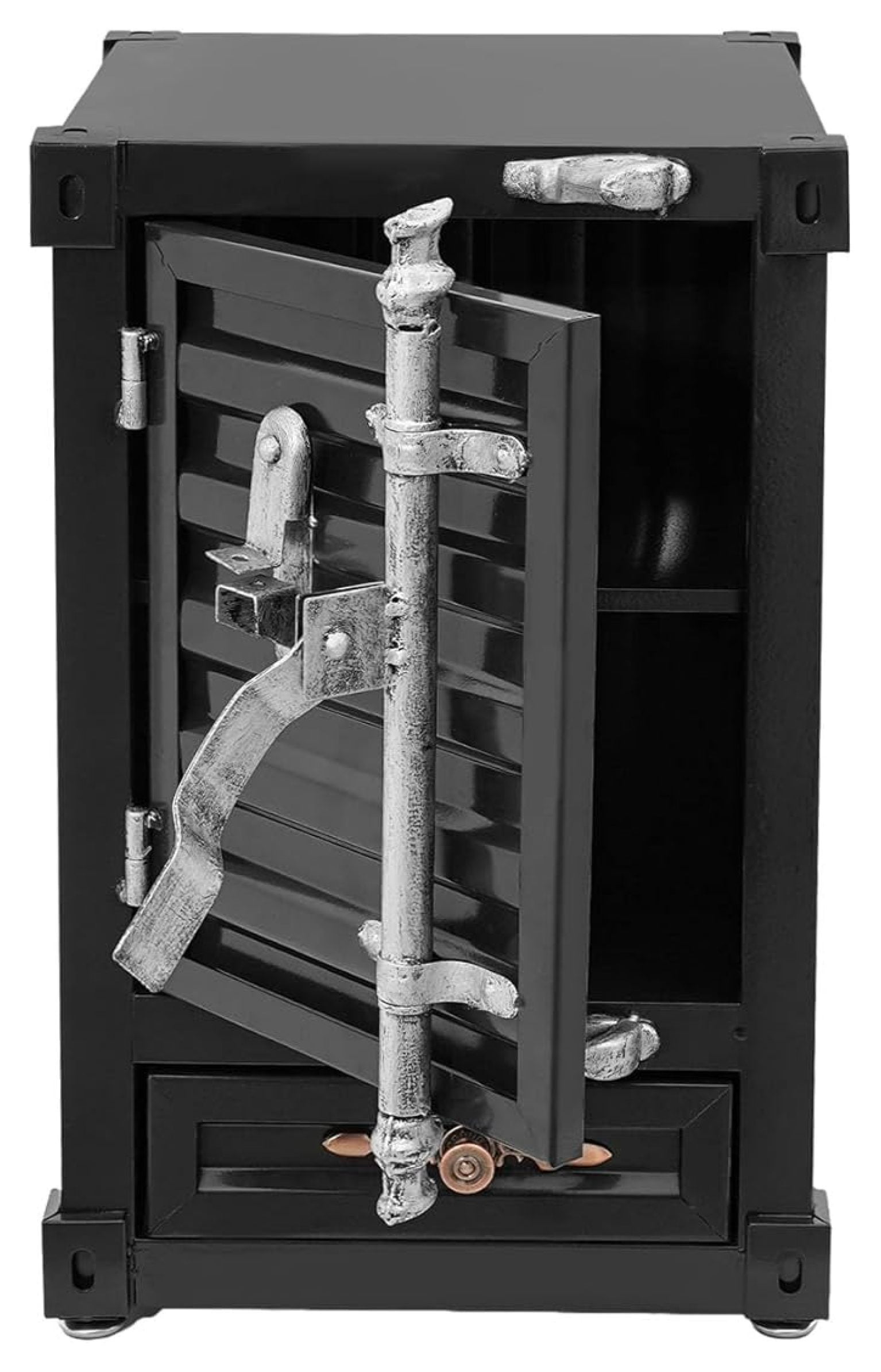Industrial Wind Bedside Table, End Tables, Container Style Locker ...
