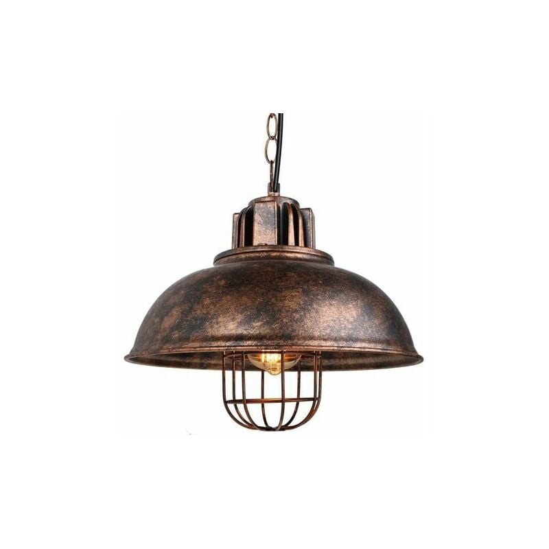 Industrial lamp, Ø33CM industrial technology lamp, metal panel ...