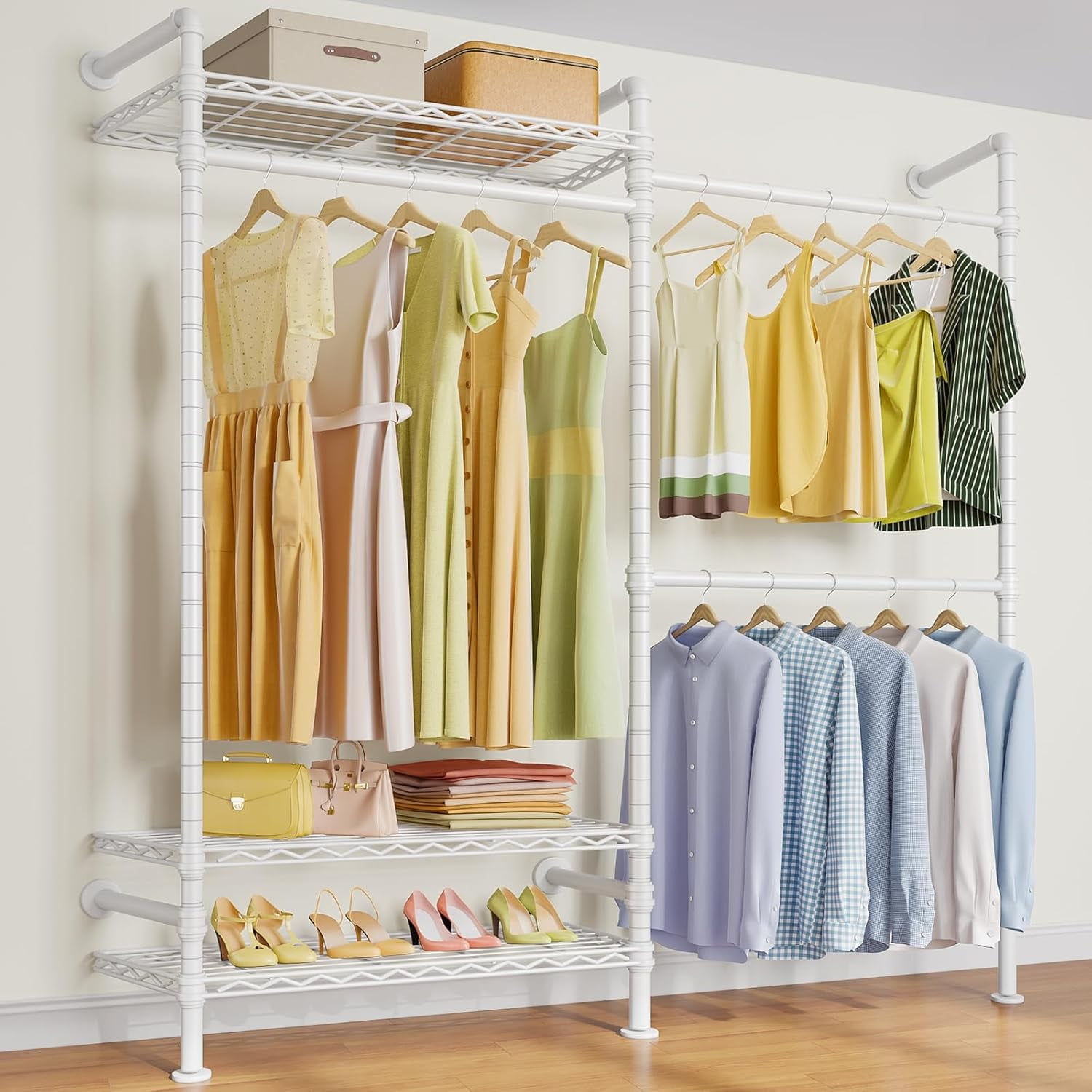 Industrial pipe hanger wall mounted hanger for hanging clothes ...