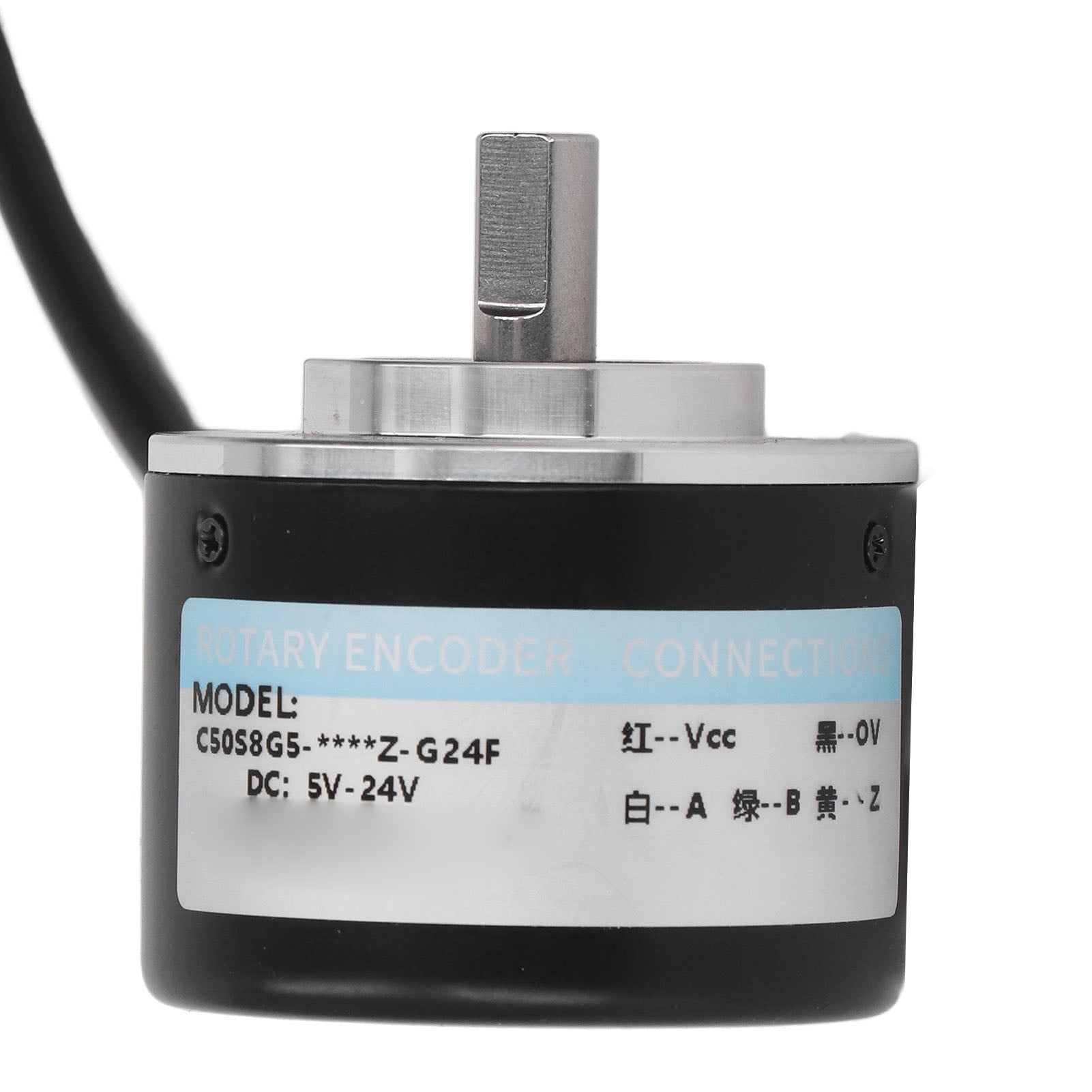 Industrial Encoder, 2 Phase, 50mm, DC5,24V, Durable ABS Steel, Reliable ...