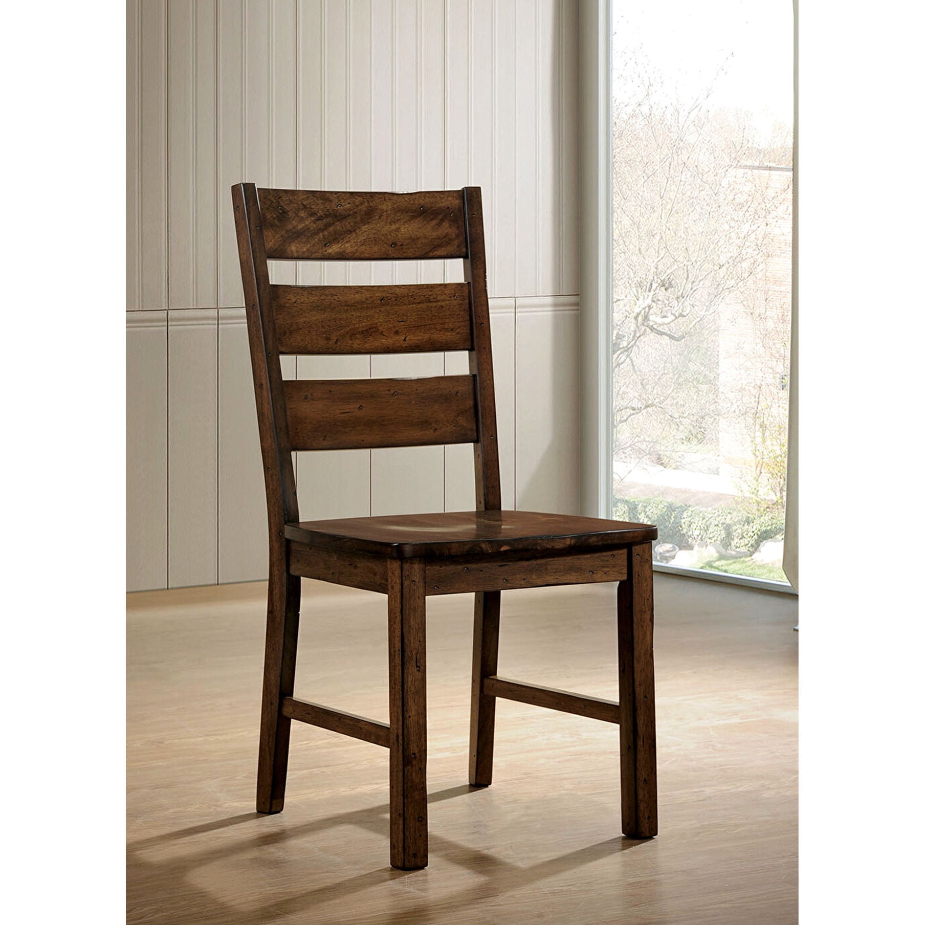 Industrial style and walnut color combination - Beautify your dining ...