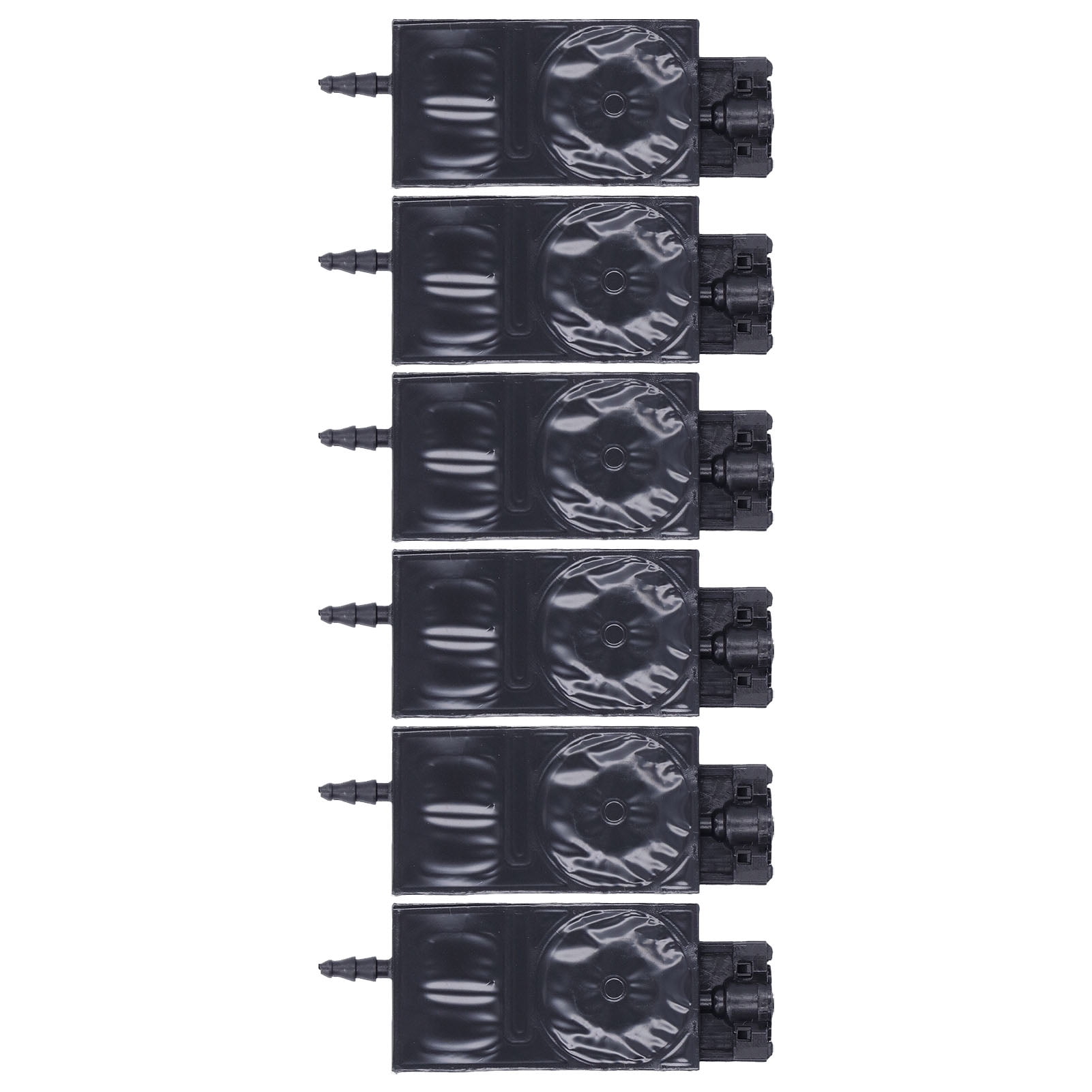 Industrial supplies 6Pcs Ink Damper Solvent Inkjet Head Rectangular PP ...