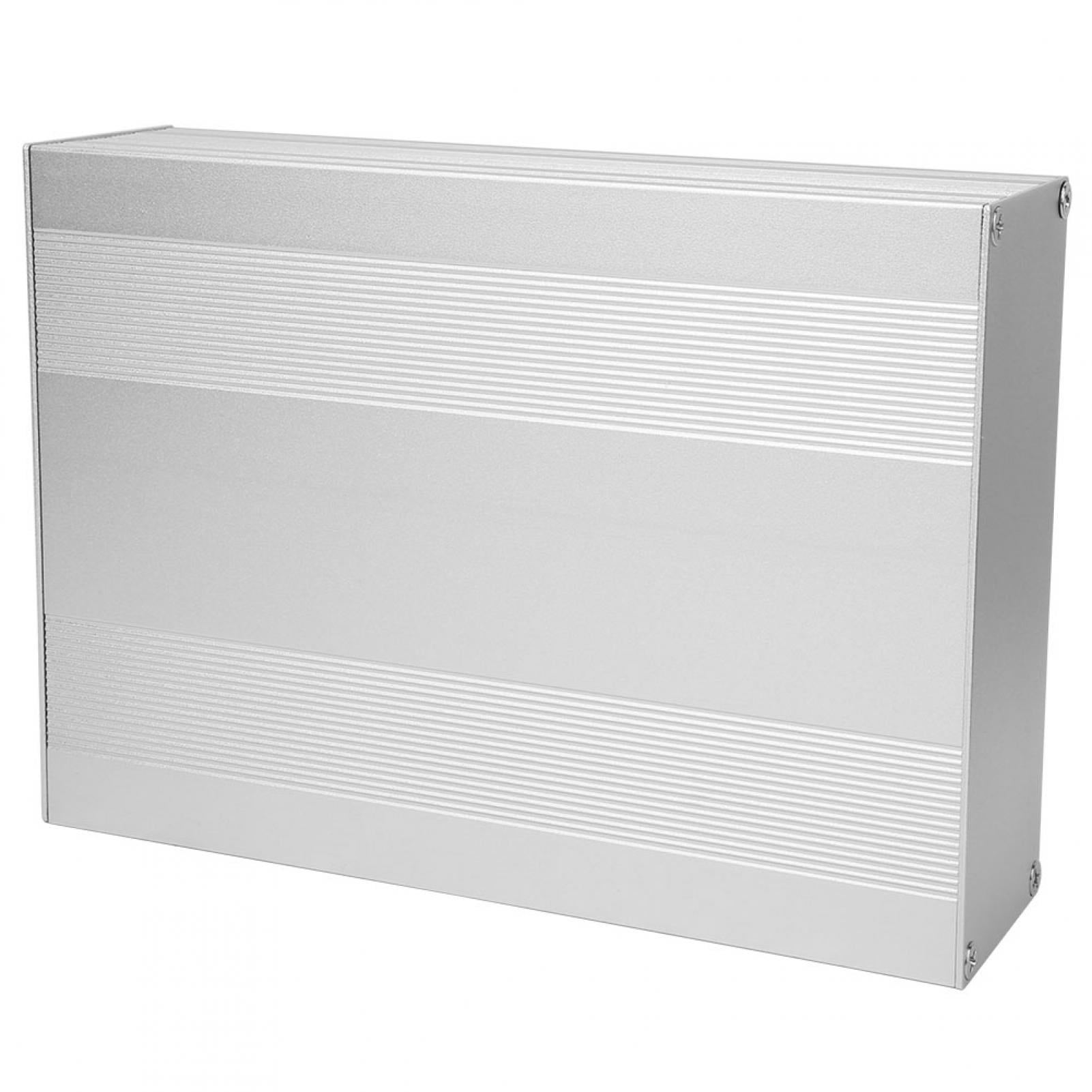 Industrial supplies Aluminum Project Box Split Type Matte Silver ...