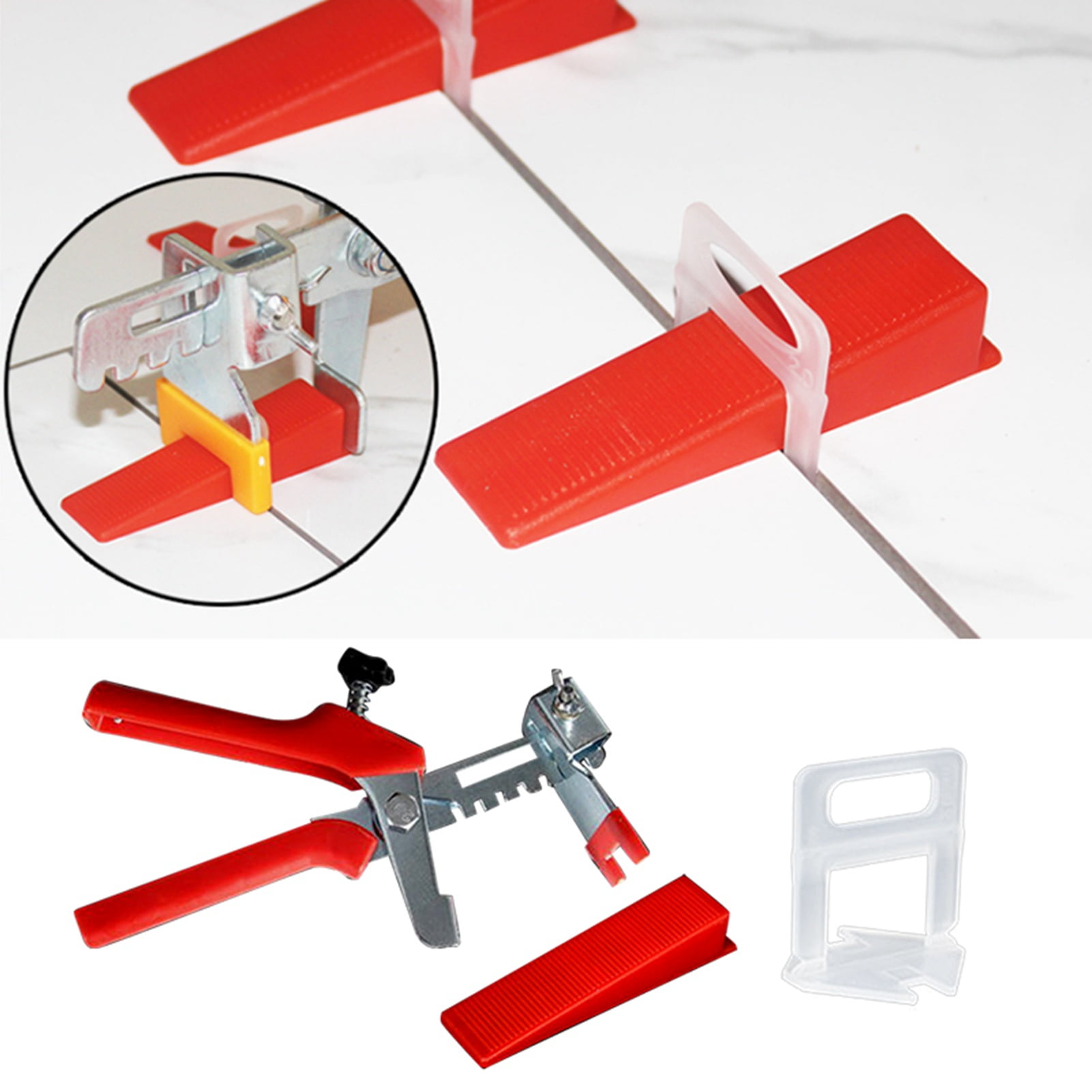 Industrial supplies Tile Leveling System Kit Locating Leveler Plier ...