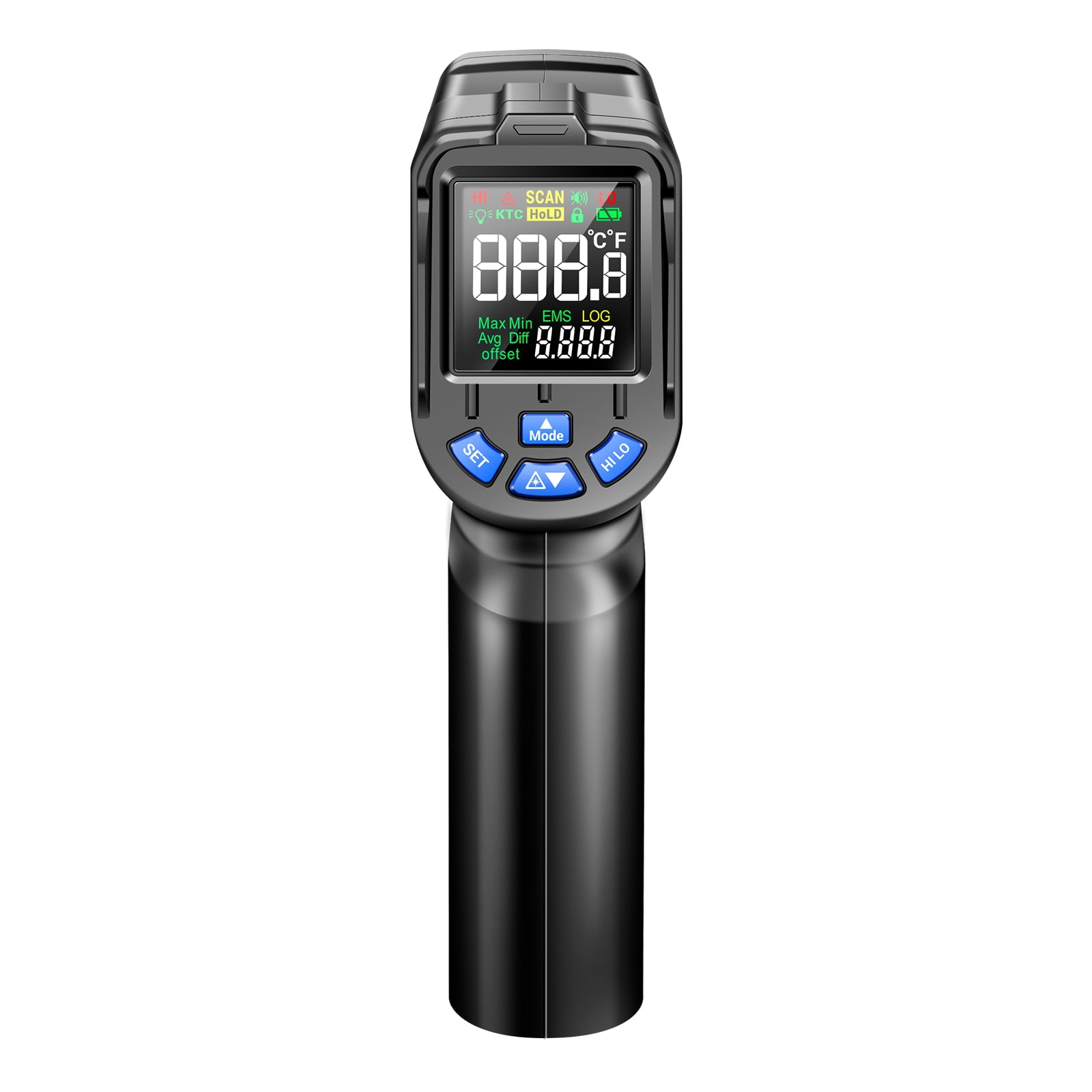 Industrial thermometer,Temperature Testers -20℃~650℃/-4℉~1202℉ Ir ...