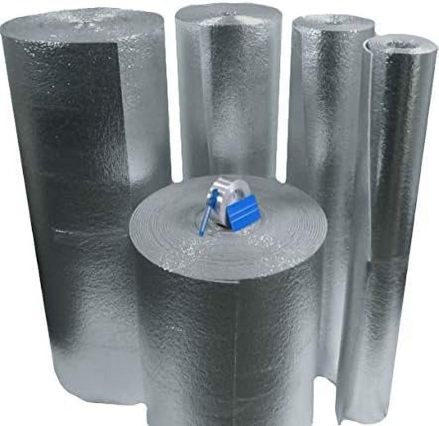 Industries 4'x100' EZ Cool Car Vehicle Insulation Kit Includes 400SqFt ...