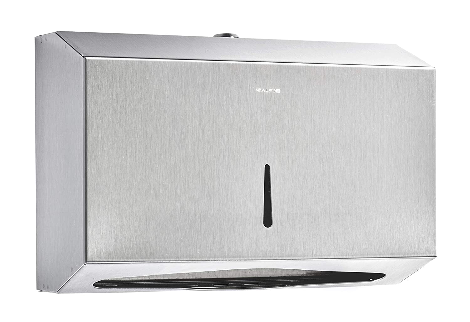 Industries Paper Towel Dispenser, 200 C Folds/ 275 Multi-Fold, natural ...