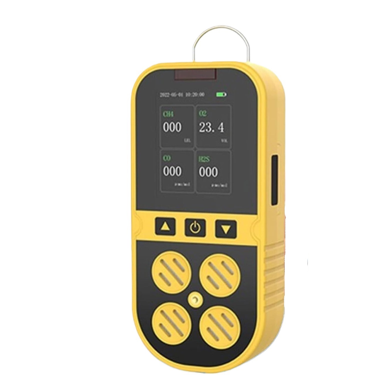Industry Handheld Gas Detector, Rechargeable Gas Monitor Tester for150 ...