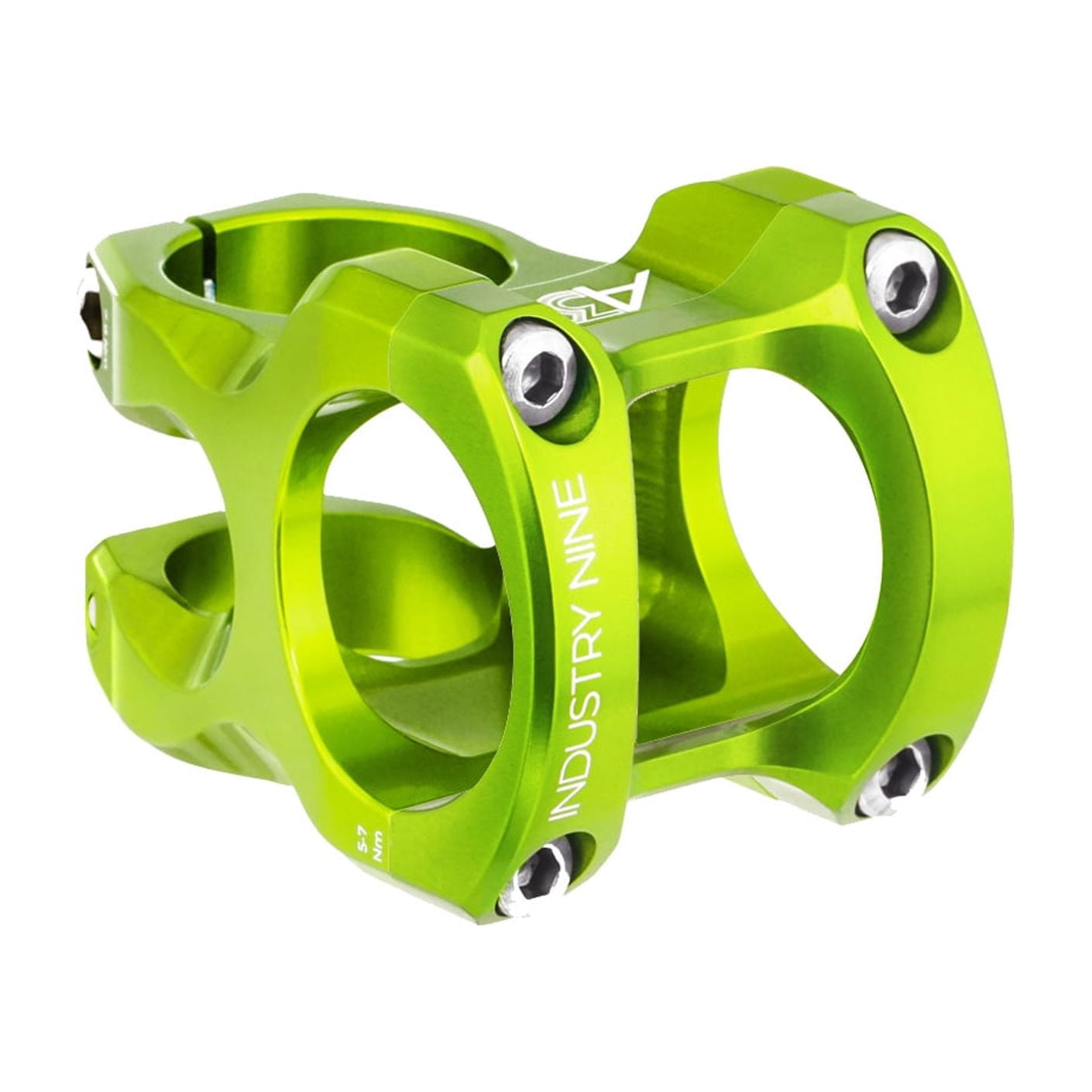 Industry Nine A35 Stem- Lime Length: 32 Bar Clamp Diameter (mm): 35.0 ...