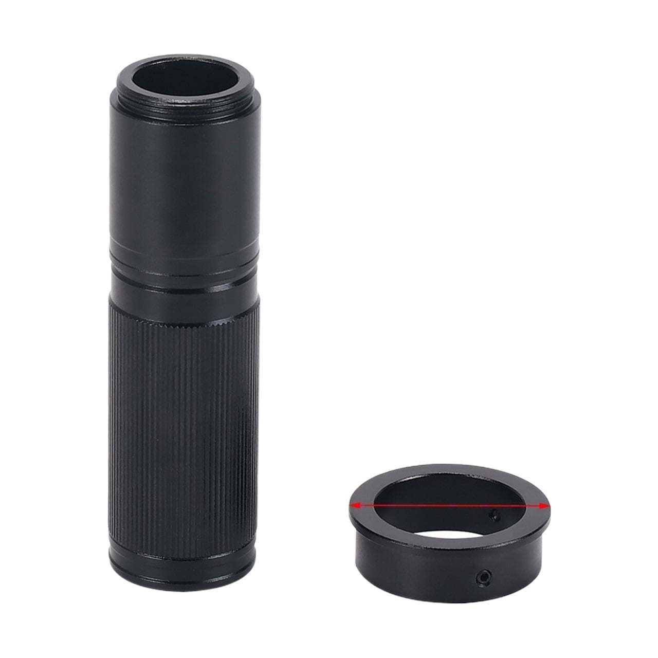 Industry Video Microscope Camera C Mount Lens 150 Multiples Adjustable ...