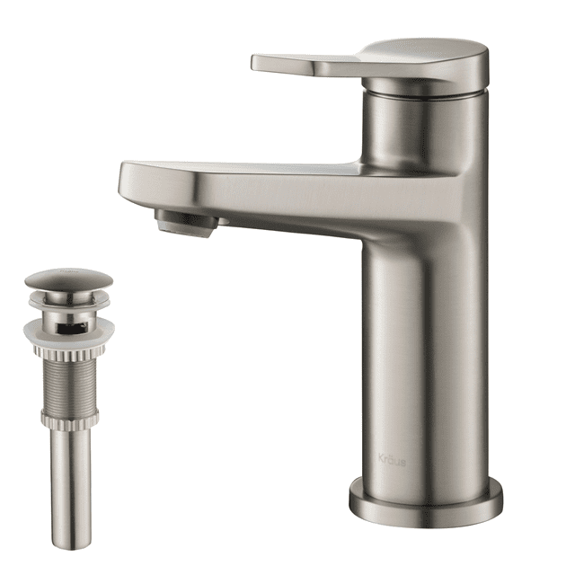 Indy™ Single Handle Bathroom Faucet in Spot Free Stainless Steel and ...