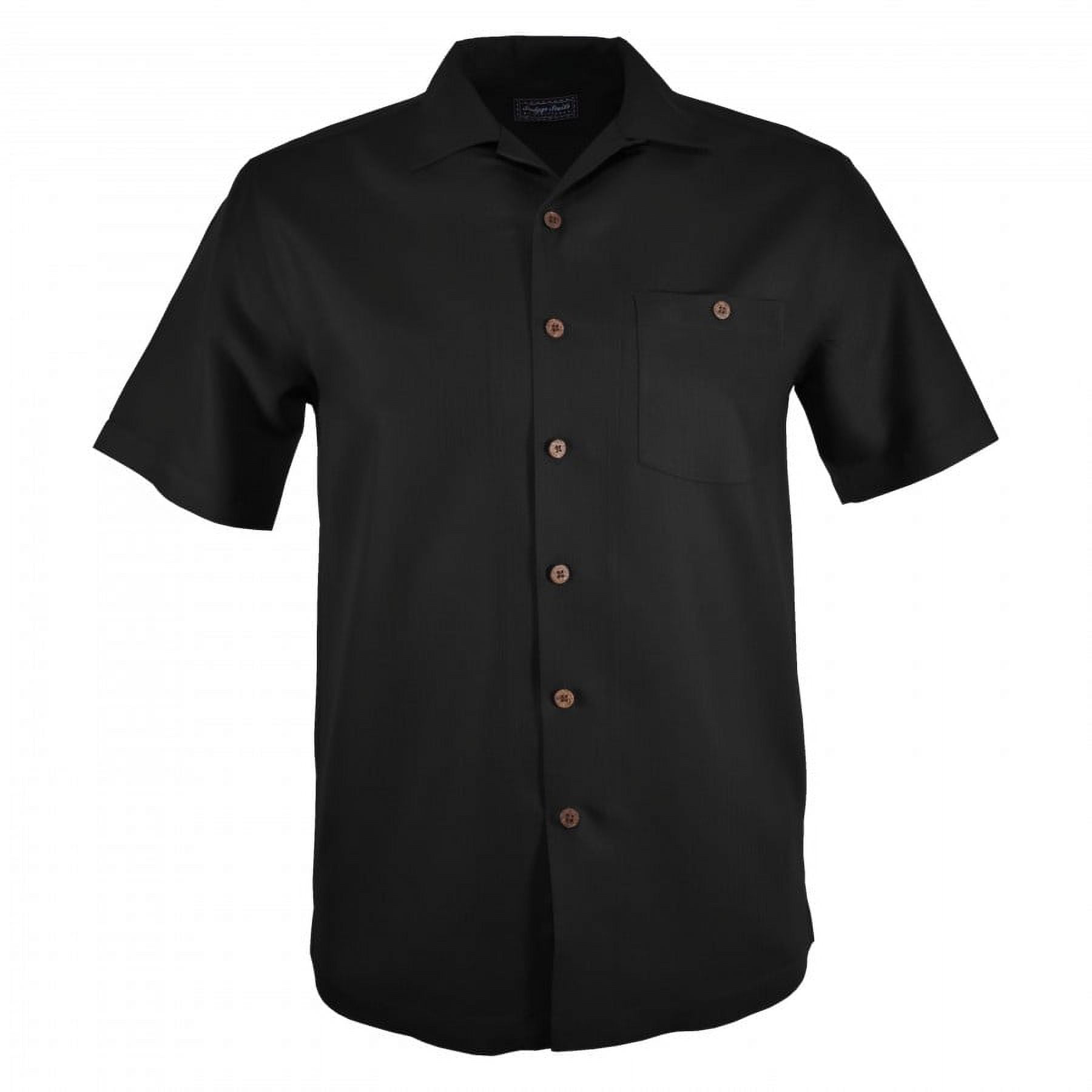 Indygo Smith Men's Short Sleeve Rayon Blend Sport Shirt - Walmart.com