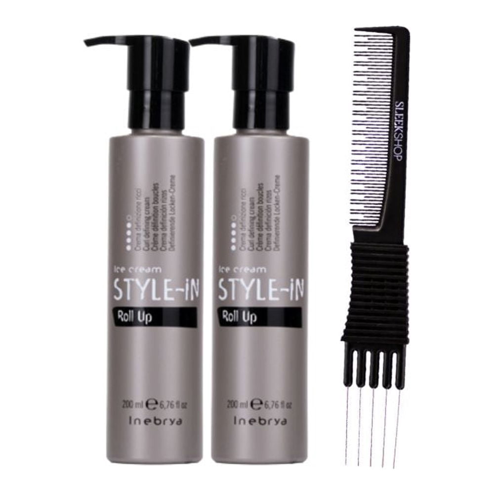 Inebrya Ice Cream Style In Roll Up Curl Defining Cream (6.76 oz) with ...