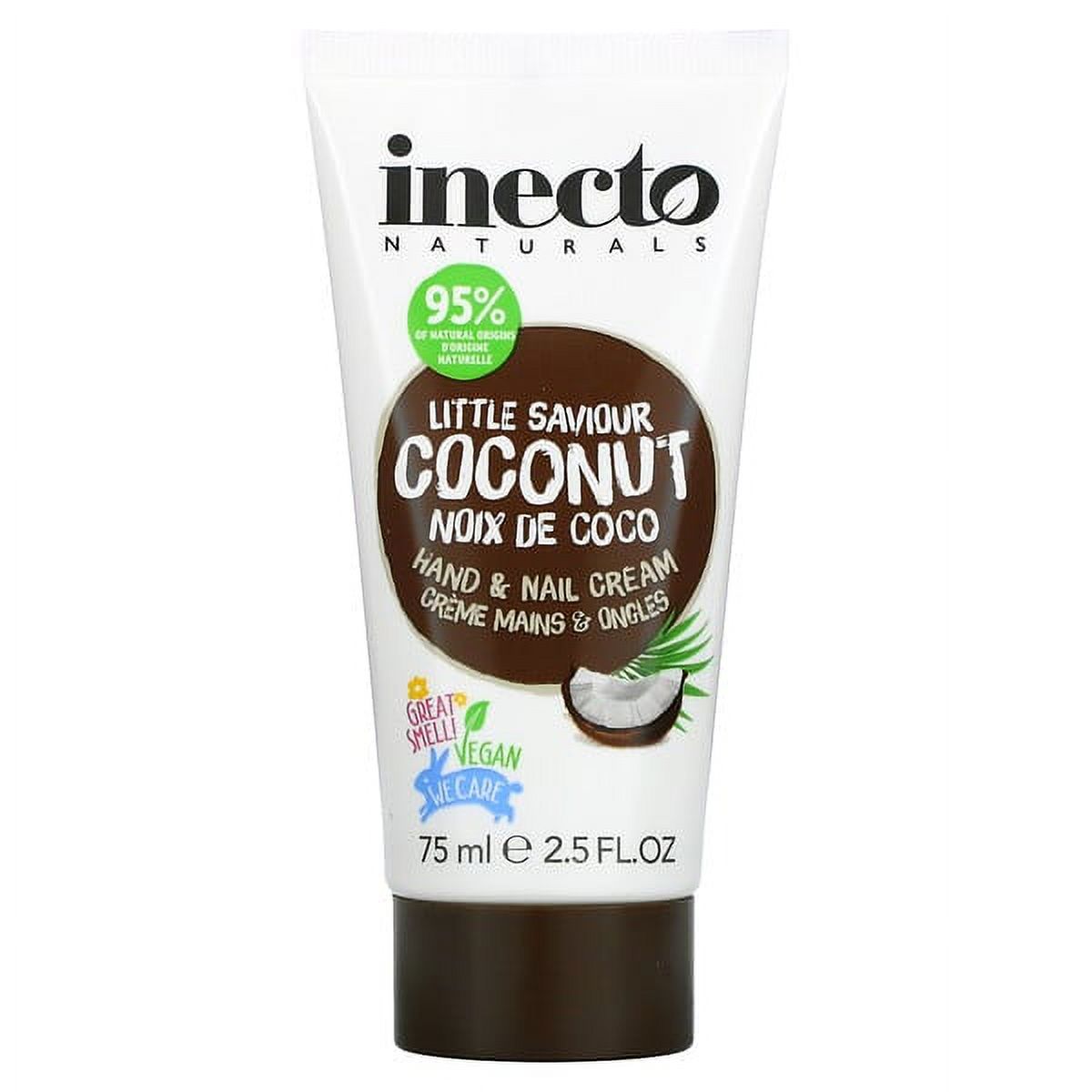 Inecto, Coconut Hand & Nail Cream, 2.5 fl oz - Walmart.com
