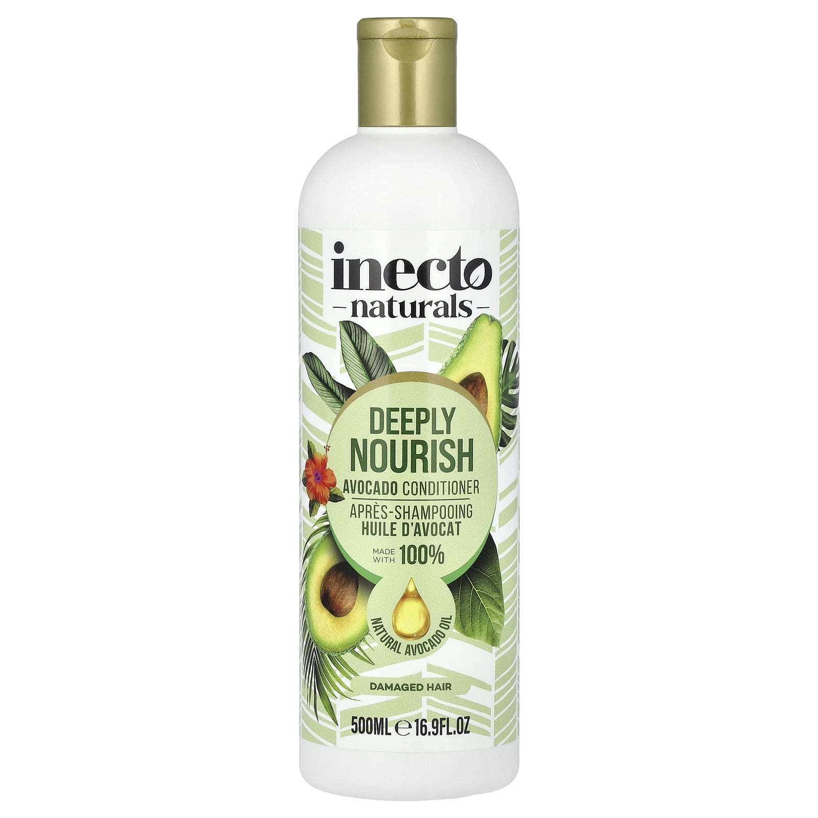 Inecto Deeply Nourish, Avocado Conditioner, Damaged Hair , 16.9 fl oz ...