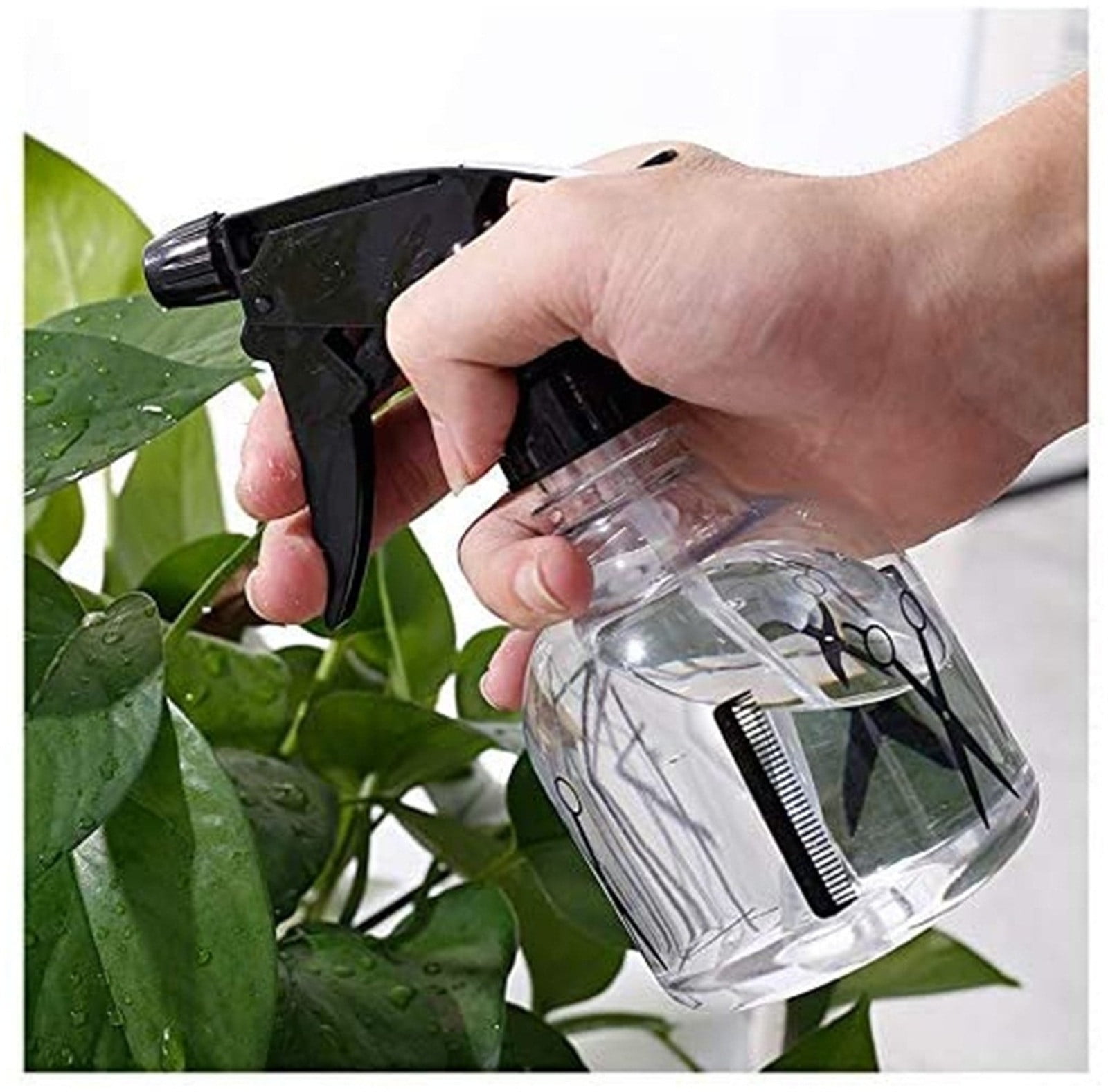 Inerposs 250ML Ultra-Fine Spray Bottle - PET Plastic, Adjustable Nozzle ...