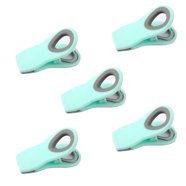 8 Packs 3-inch Wide Chip Clips Stainless Steel Heavy-Duty Food Bag Clip ...