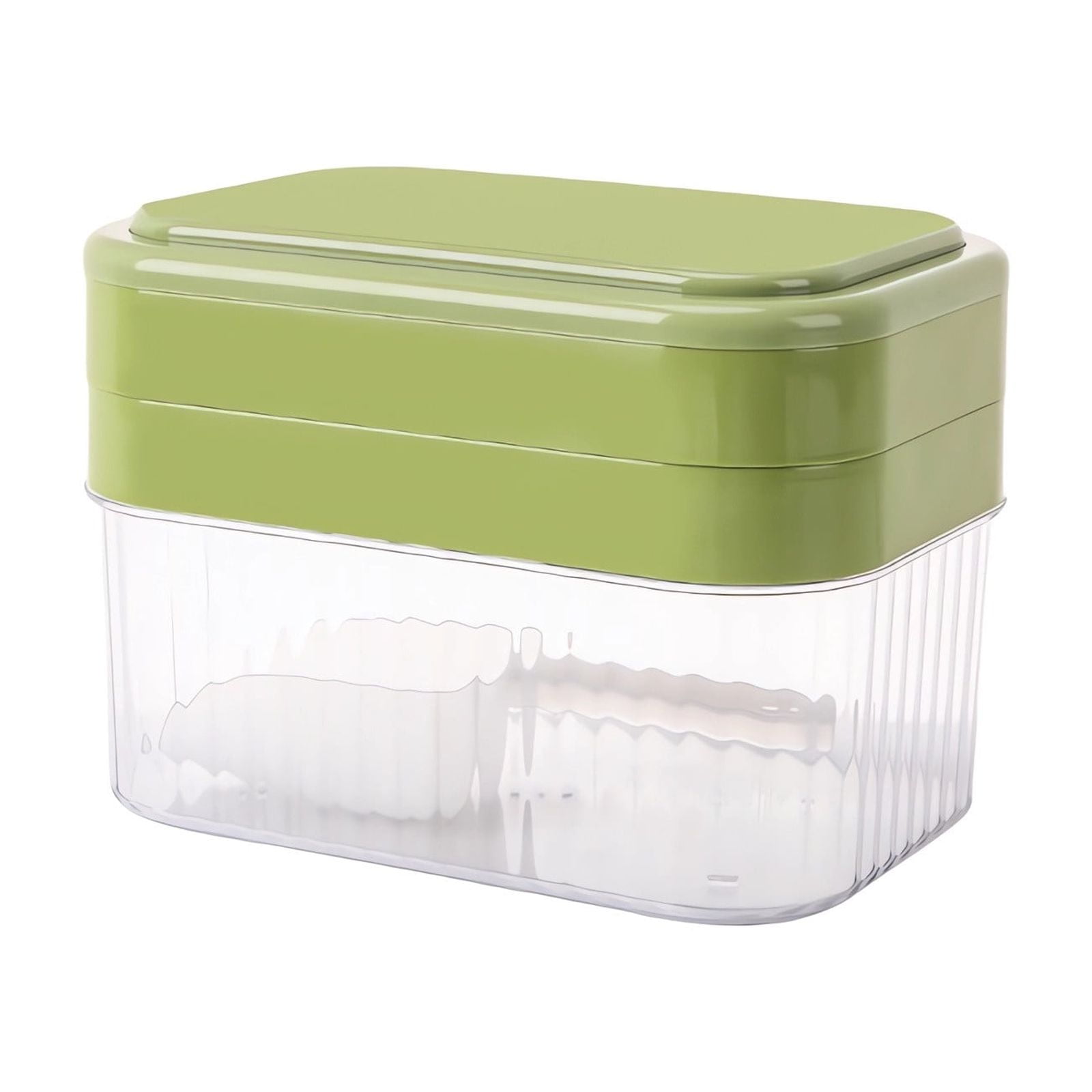 Inerposs Food Grade Ice Tray, Push Type Ice Maker, Easy Release Ice Box ...