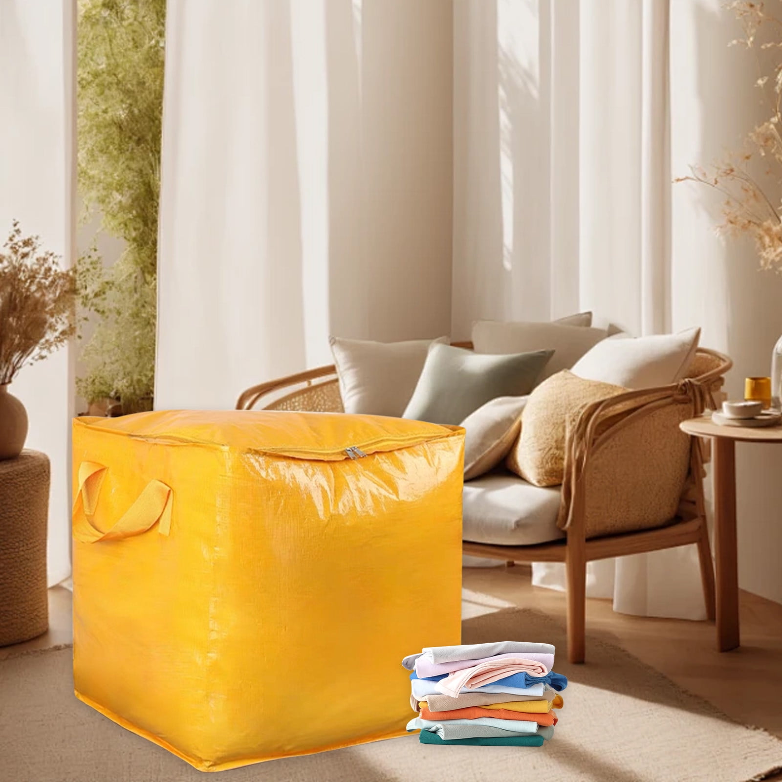 Inerposs Heavy Duty Extra Large Storage Bag with Reinforced Handles ...