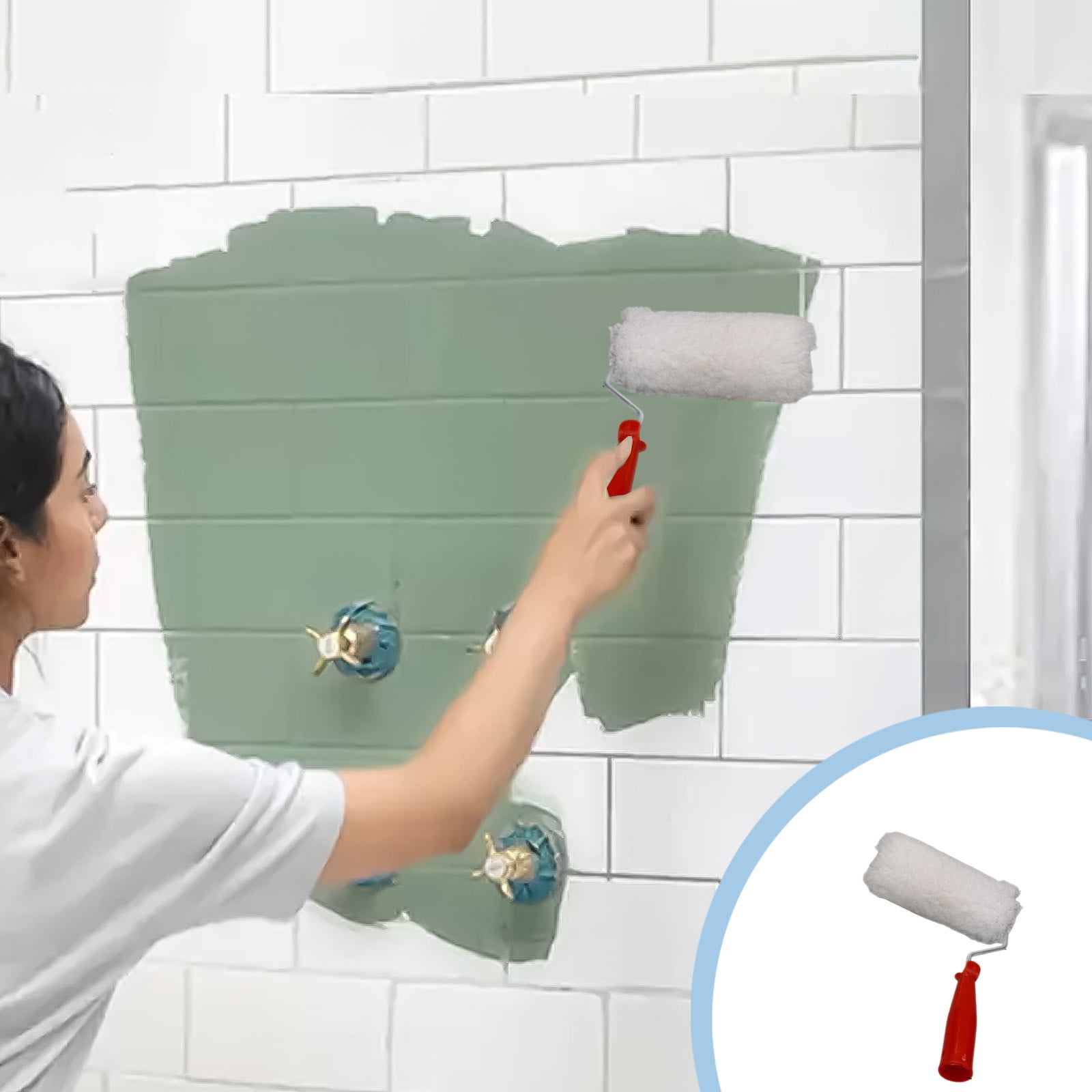 Inerposs Paint Roller Set for Painting Walls, Cabinets, Doors ...