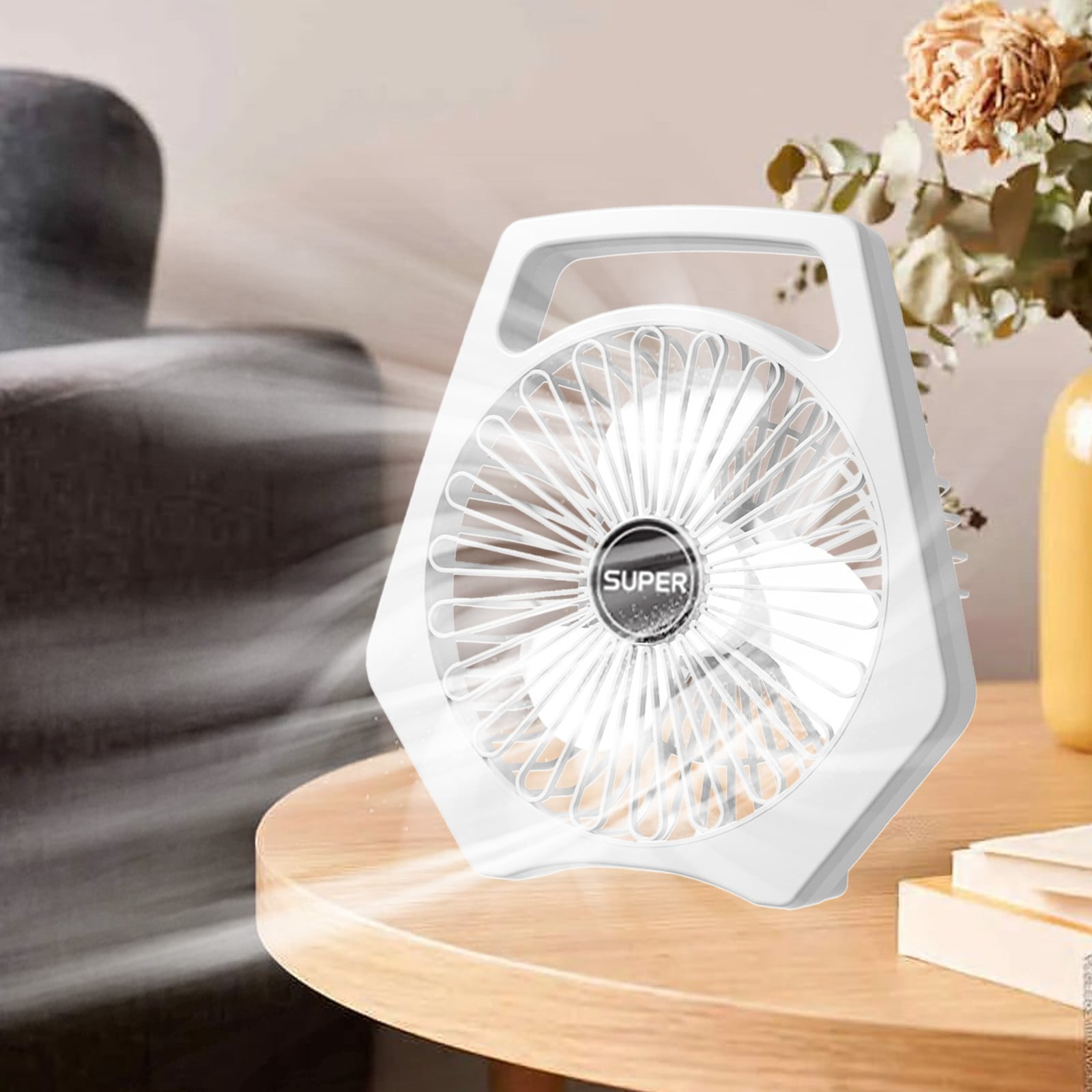 Inerposs USB Fan Desktop Mini Fan Student USB Fan Mini Fan Cute ...