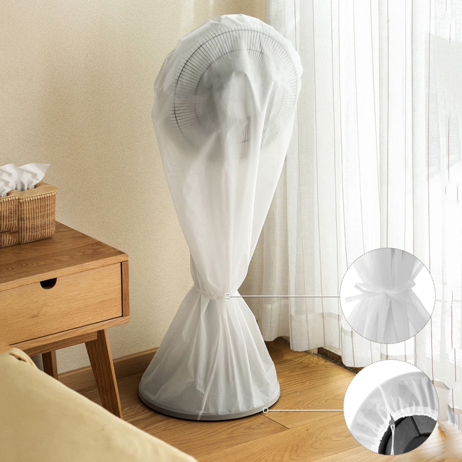 Inerposs Universal Tower Fan Cover - Antidust, Moistureproof & Snow ...