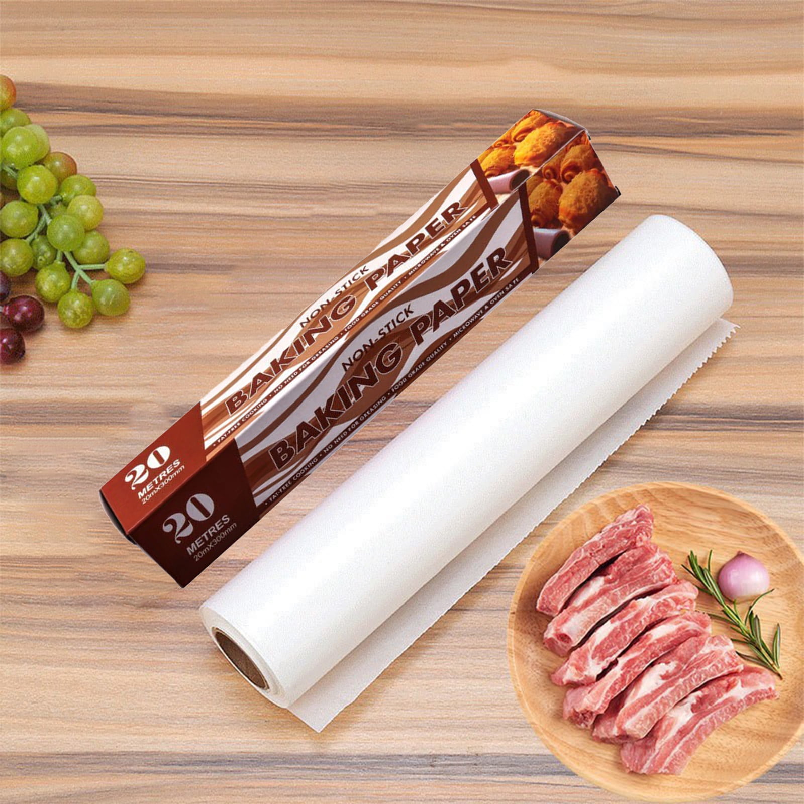 Inerposs Versatile Non-Stick BBQ Paper - Heat Resistant & Grease ...