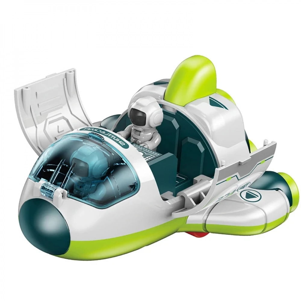 Inertia Car Space Plastic Model Cars Children's Toys Deformation Rocket ...