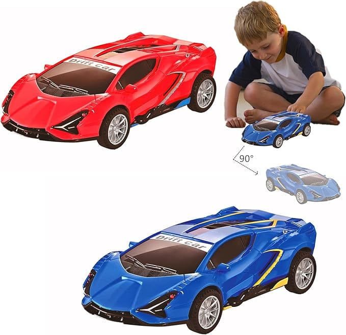Inertia Drift Car Toy for Kids 3-6 Year Boys and Girls Model Car,2 Pack ...
