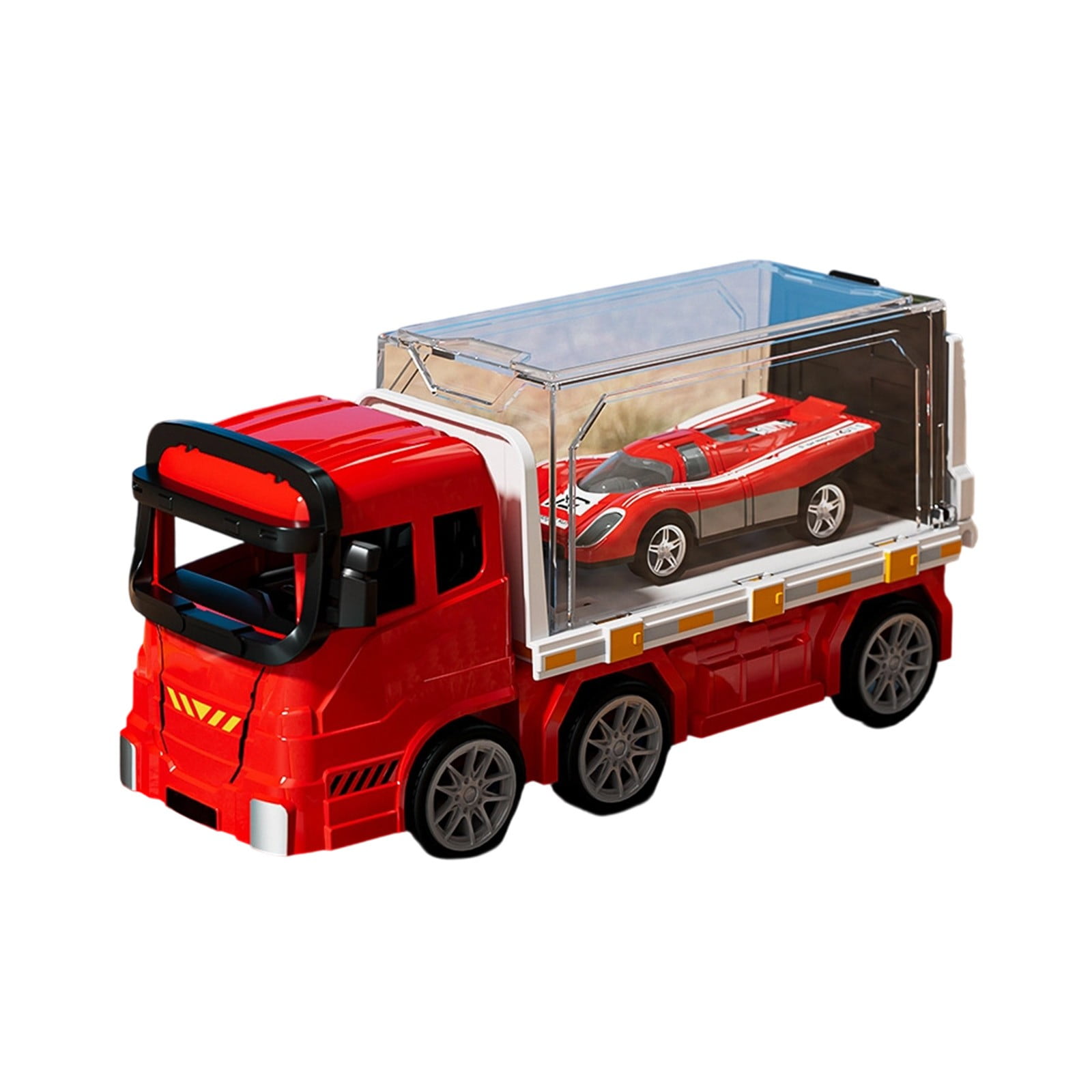 Inertial Container Truck Toy for Boys – Mini Alloy Flatbed Transport ...
