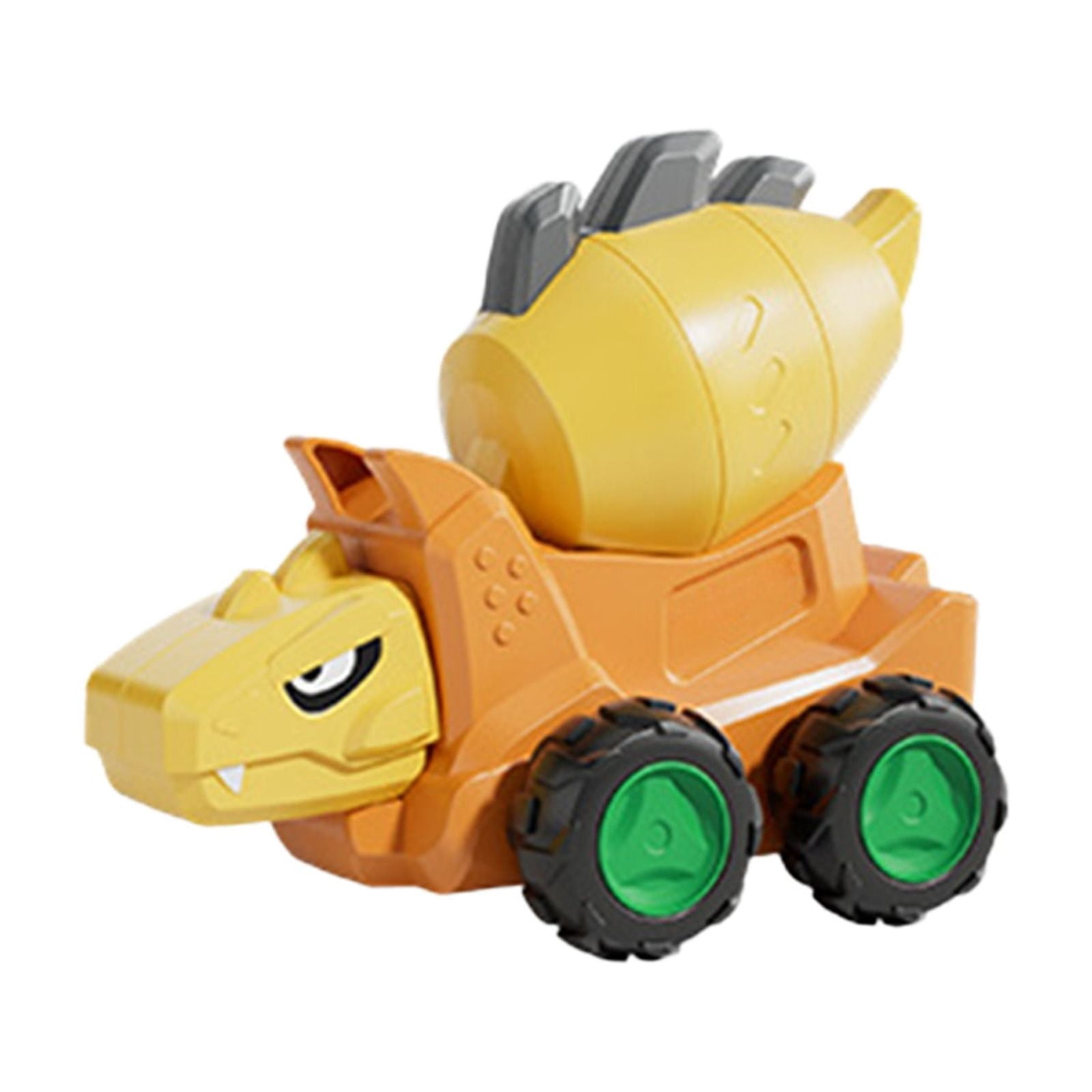 Inertial Dinosaur Engineering Vehicle Toy for Kids – Excavator and Dump ...