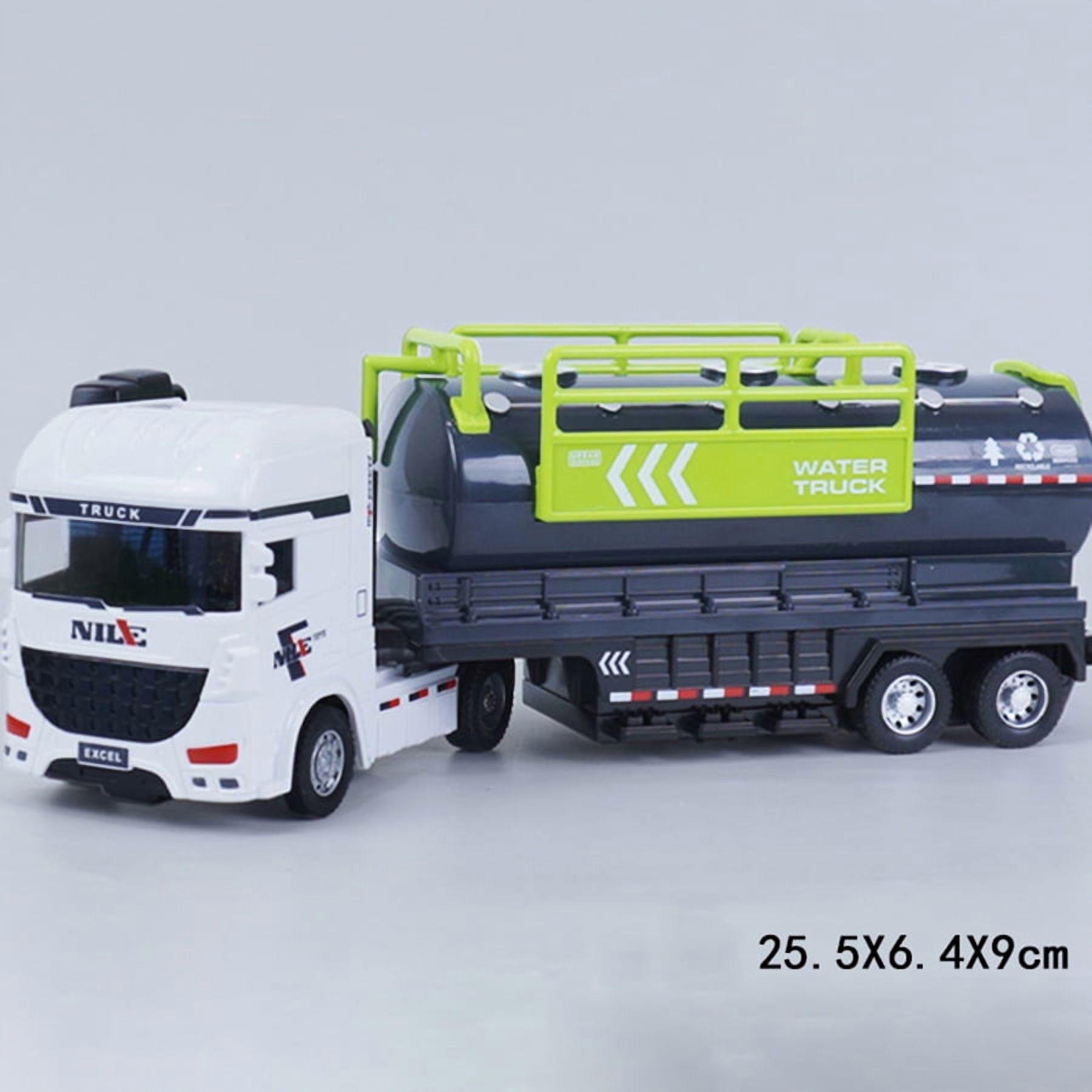 Inertial container truck container toy truck boy fence truck sanitation ...