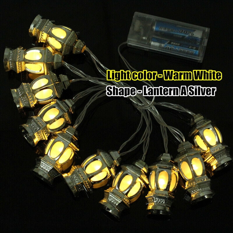 Inevnen 10-LED 165cm/5.42feet Lantern Mini Kerosene Fairy Strings Light ...