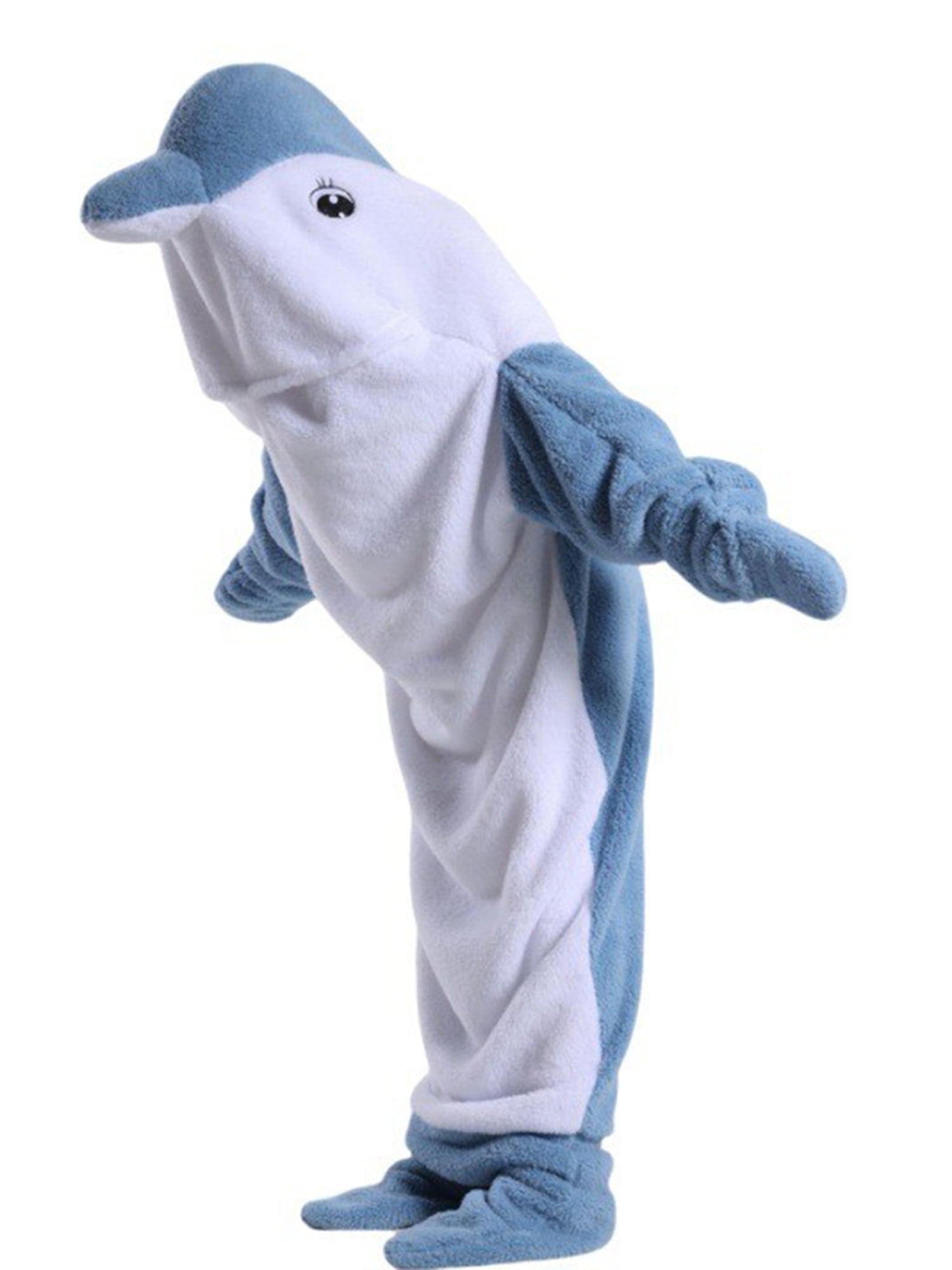 Inevnen Adult Kid Dolphin Costume Christmas Halloween Costume Fleece ...