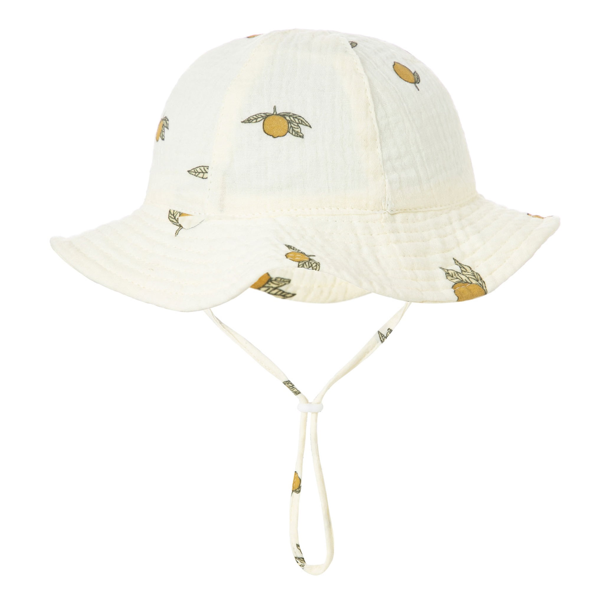 Inevnen Baby Bucket Hat Sun Protection Infant Wide Brim Fisherman ...