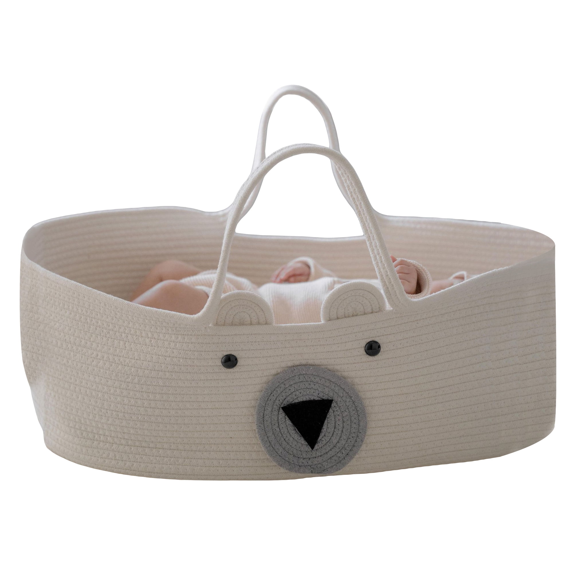 Inevnen Baby Changing Basket Caddy Diaper Organize Boho Basket Nursery ...