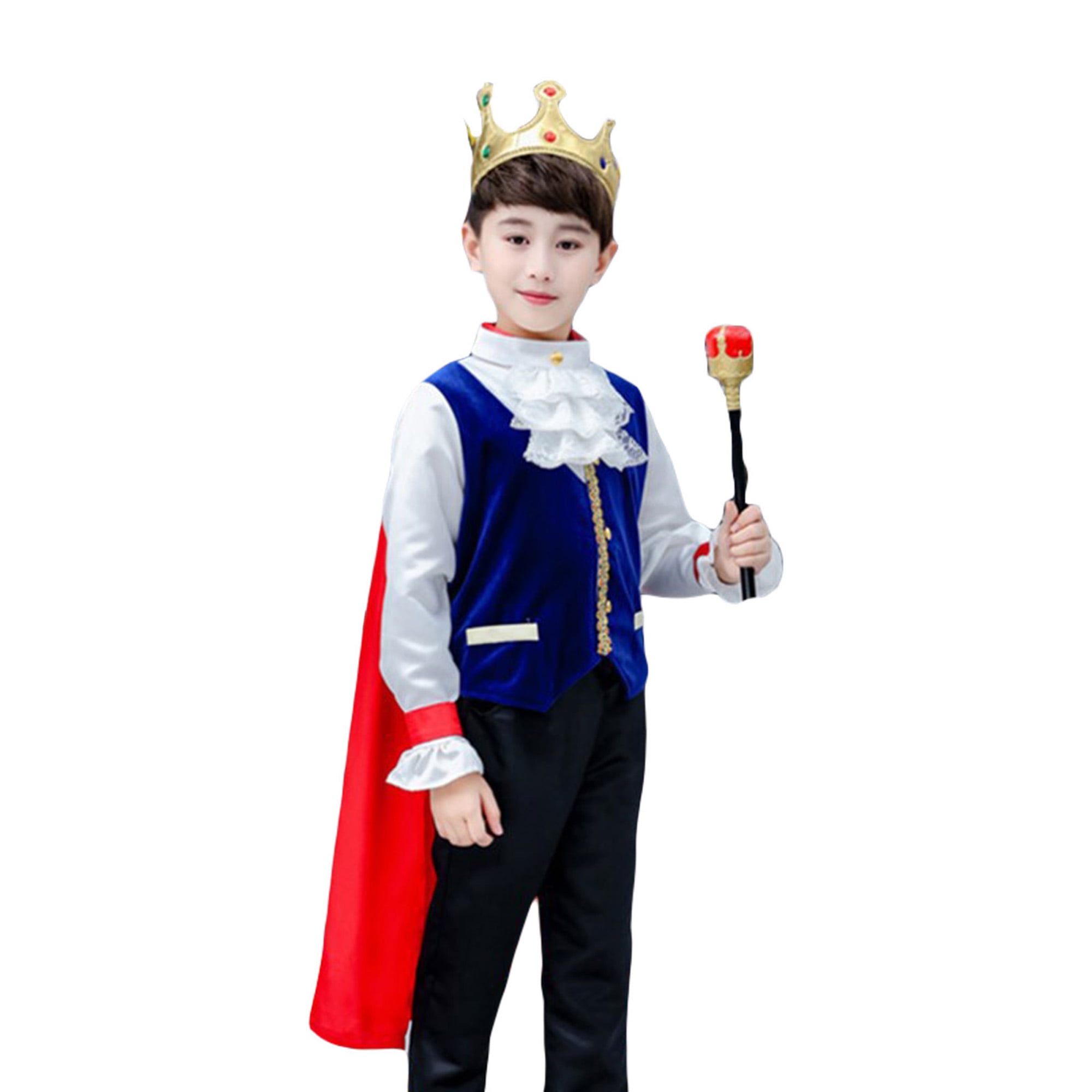 Inevnen Child Prince Costume Boys Medieval Royal Prince Outfit Prince ...