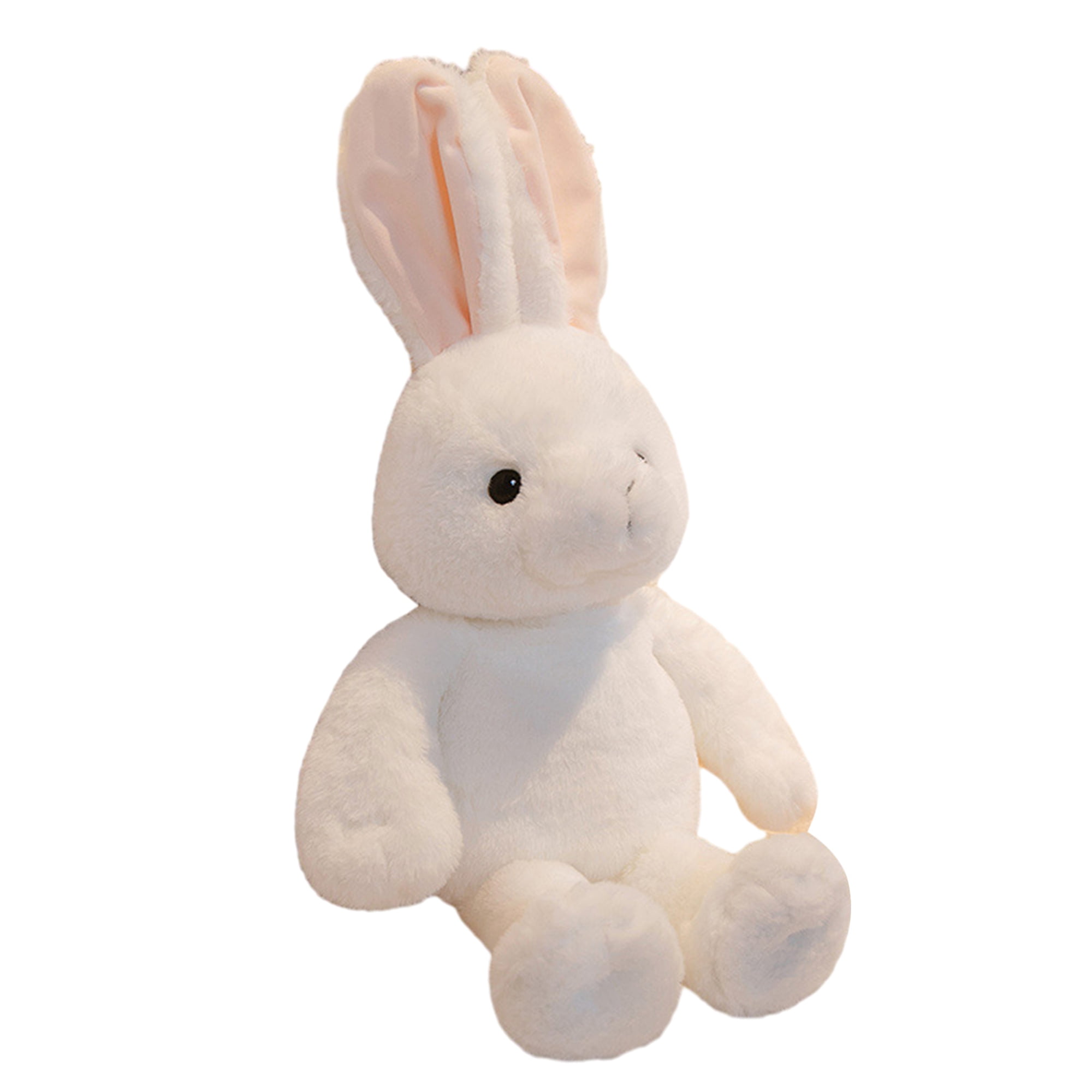 Inevnen Cute Bunny Stuffed Animal Cuddly Rabbit Plush Doll with Clothes ...
