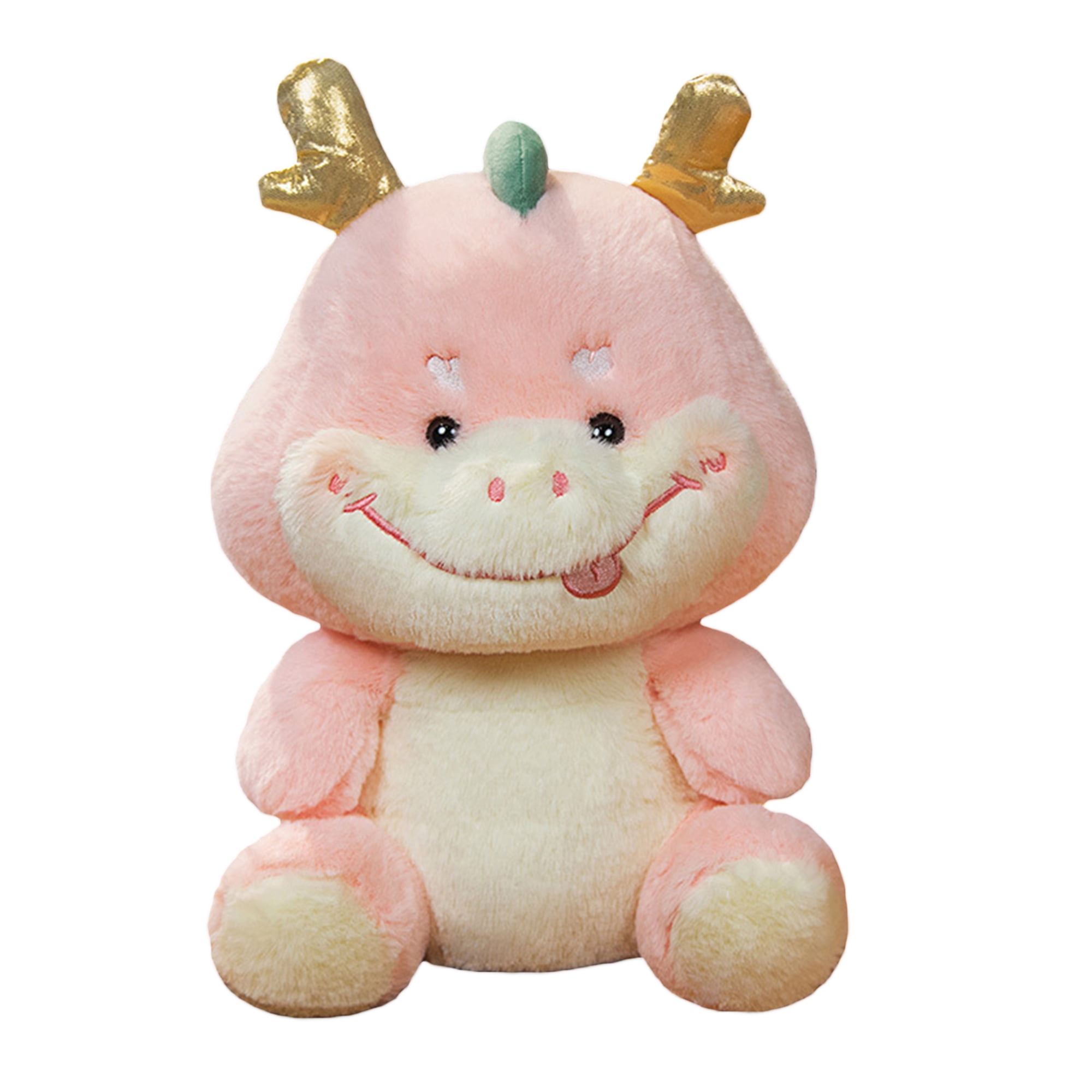 Inevnen Cute Dragon Plush Toy Soft Throw Pillow Plushies Stuffed Animal ...