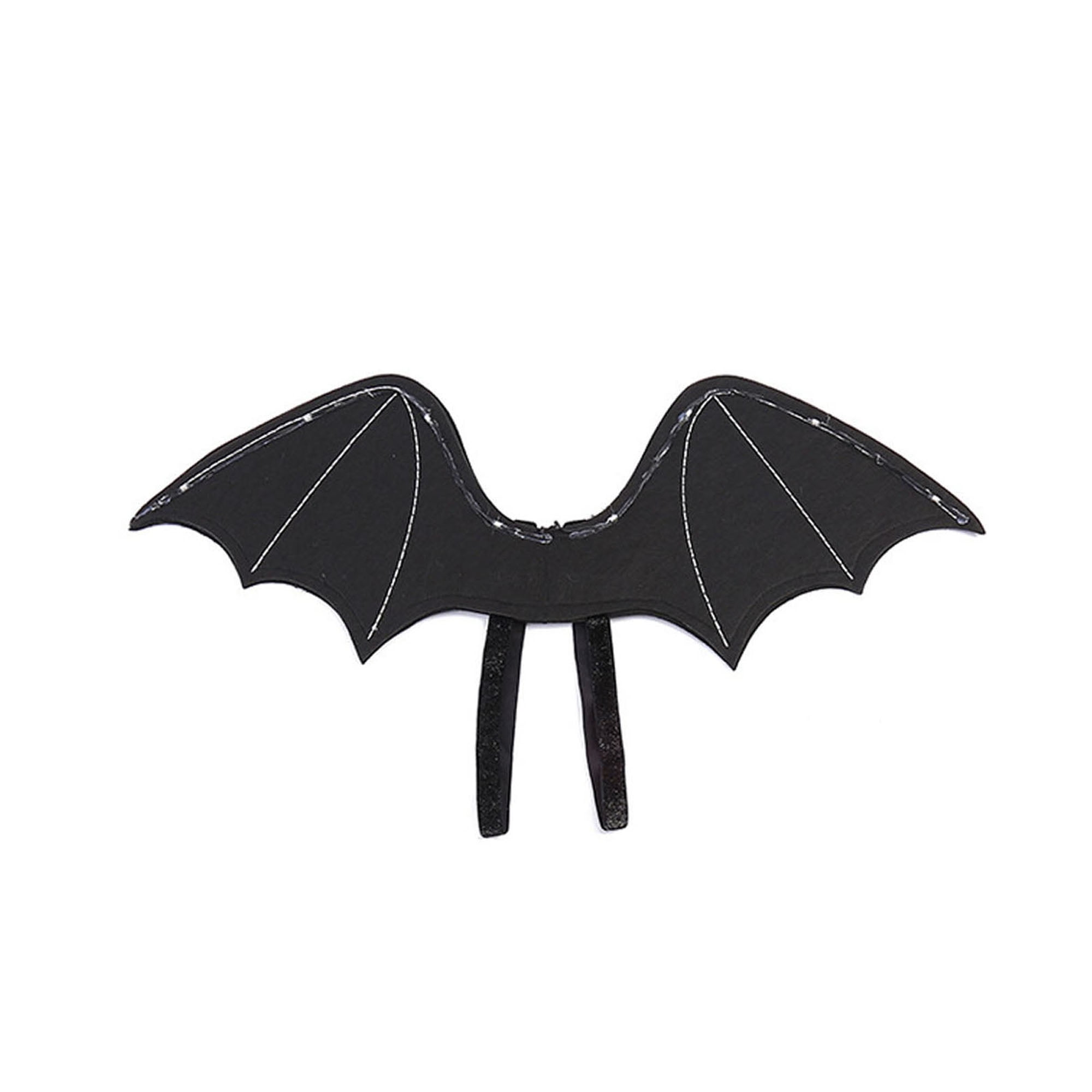 Inevnen Devil Wings for Adults Kids LED Light Up Bat Wings with Elastic ...