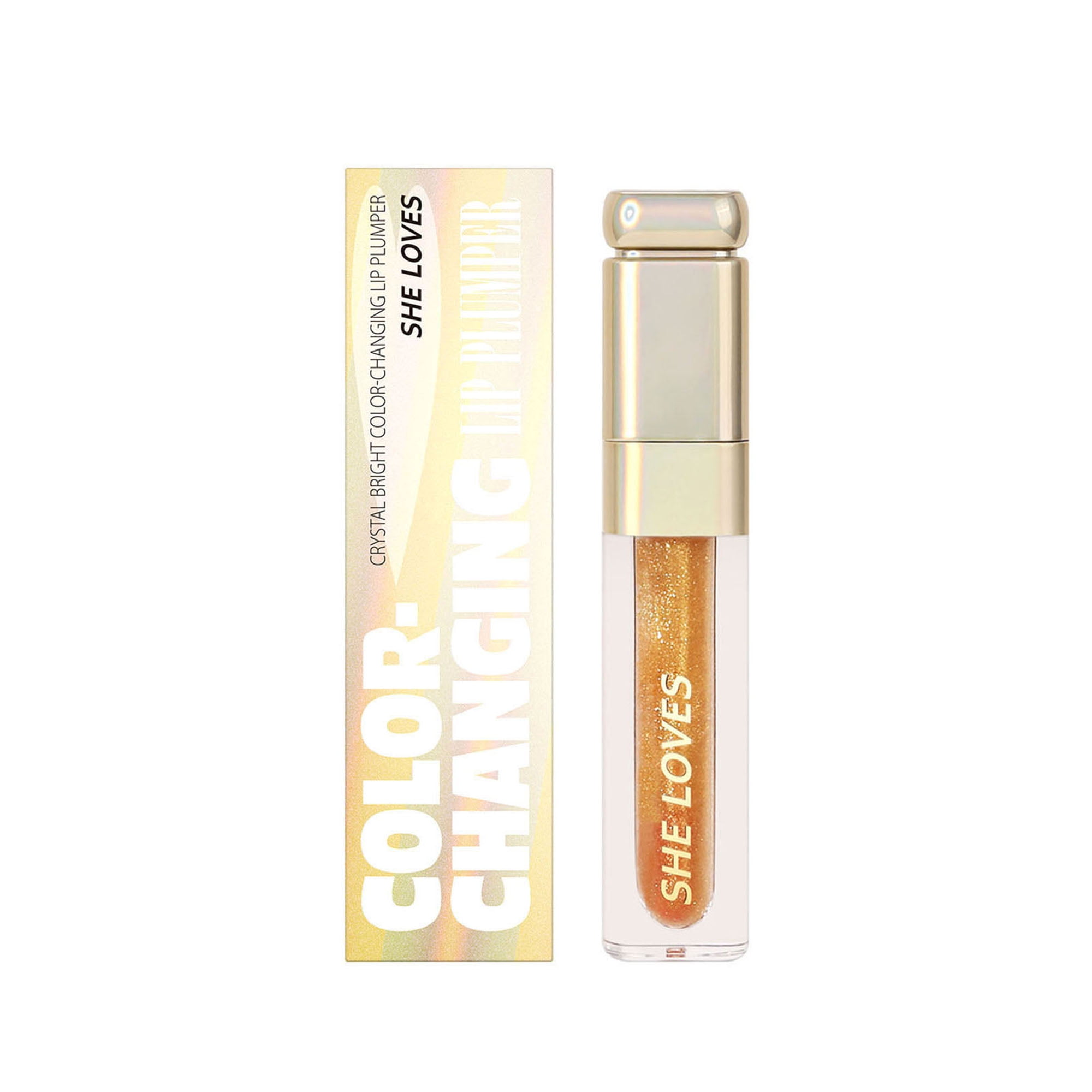 Inevnen Ginger Hydrating Lip Glow Oil, Moisturizing Color Change Lip ...