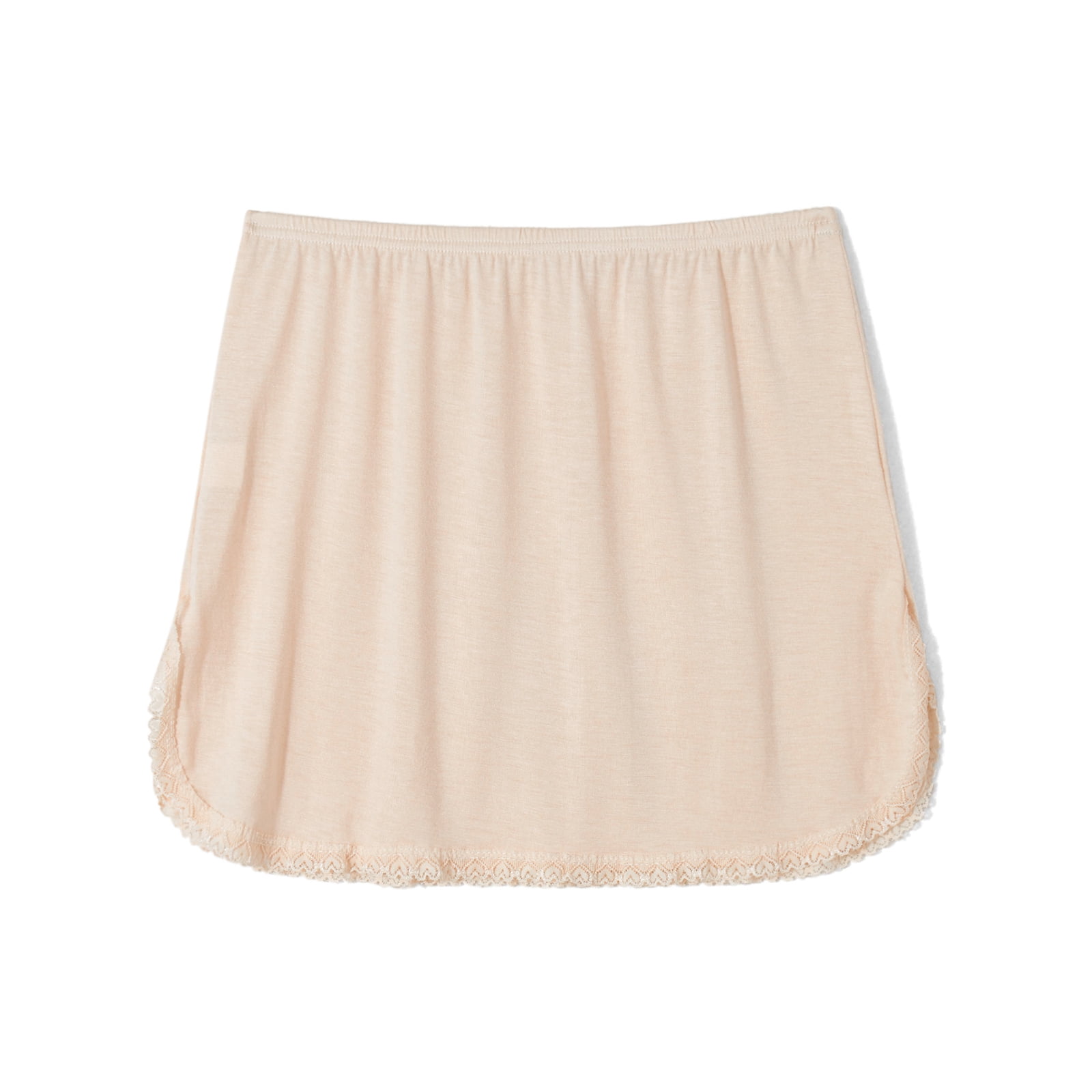 Inevnen Half Slips for Under Dresses Side Slit Women Modal Half Slip ...