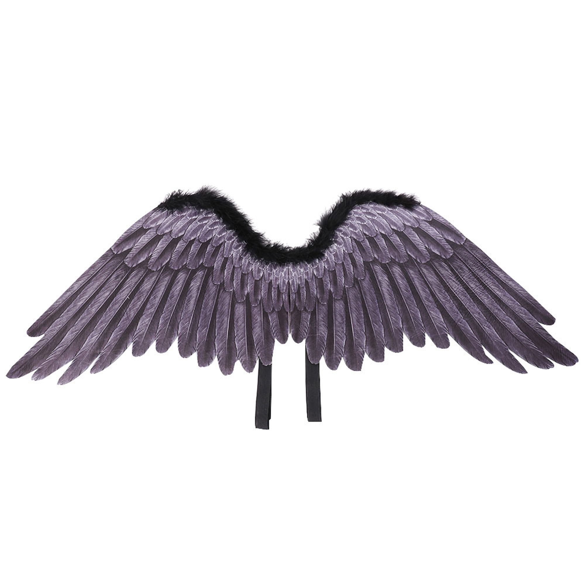 Inevnen Halloween Cosplay Costume Wing, Feather Angel Wings Headband ...