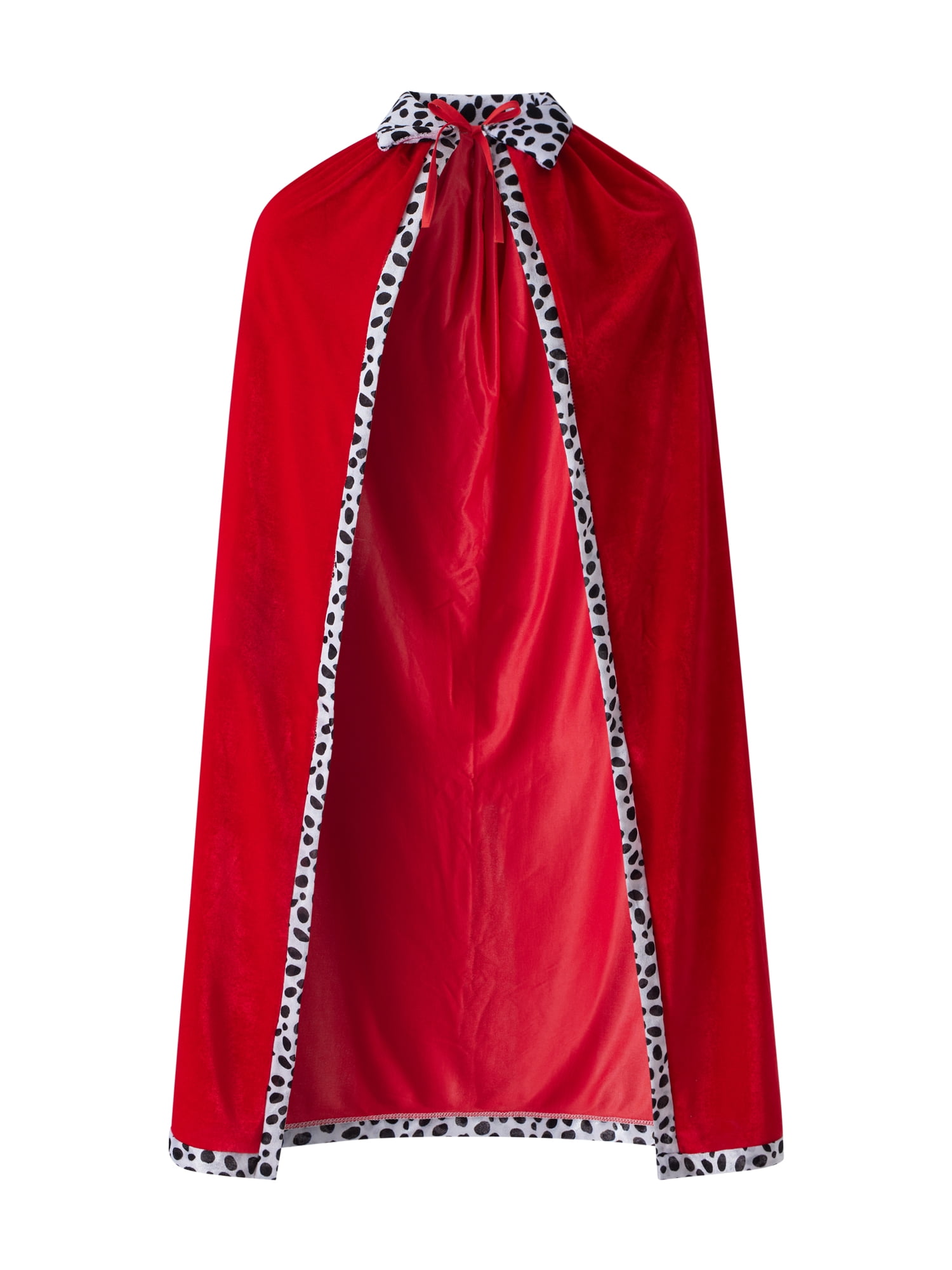 Inevnen King Cloak Costume with Leopard Print Patchwork, Adjustable ...